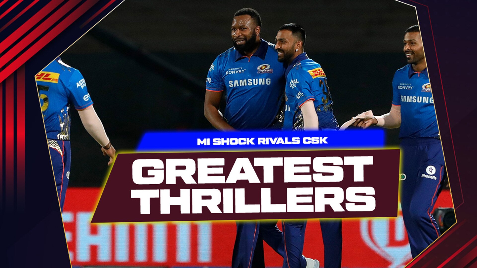 2021: MI Win Run-fest vs CSK