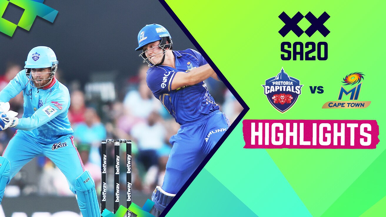 PC vs MICT - Highlights Video | SA20 2024 Match JioHotstar