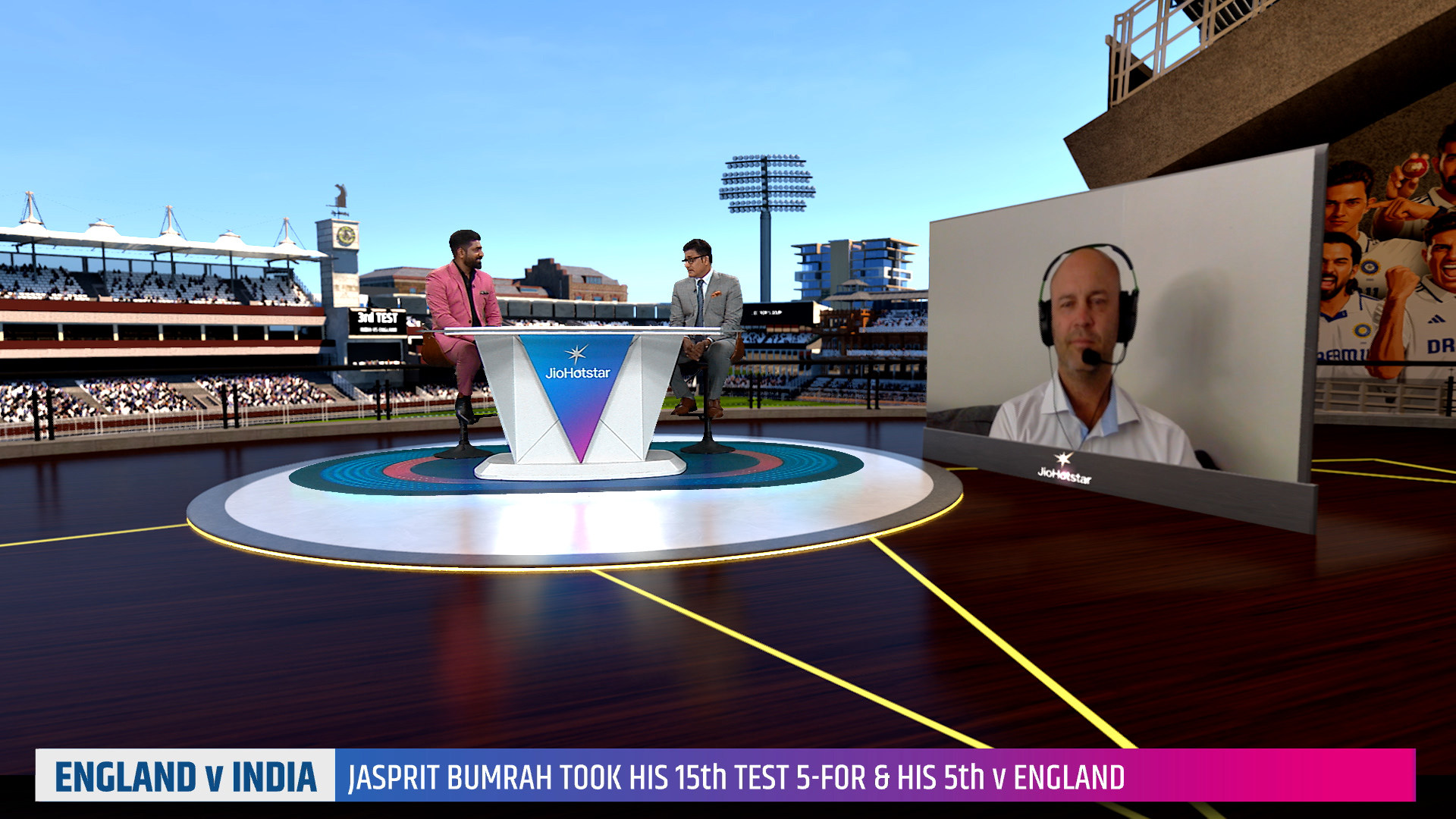 Bumrah's Name in Honours Board