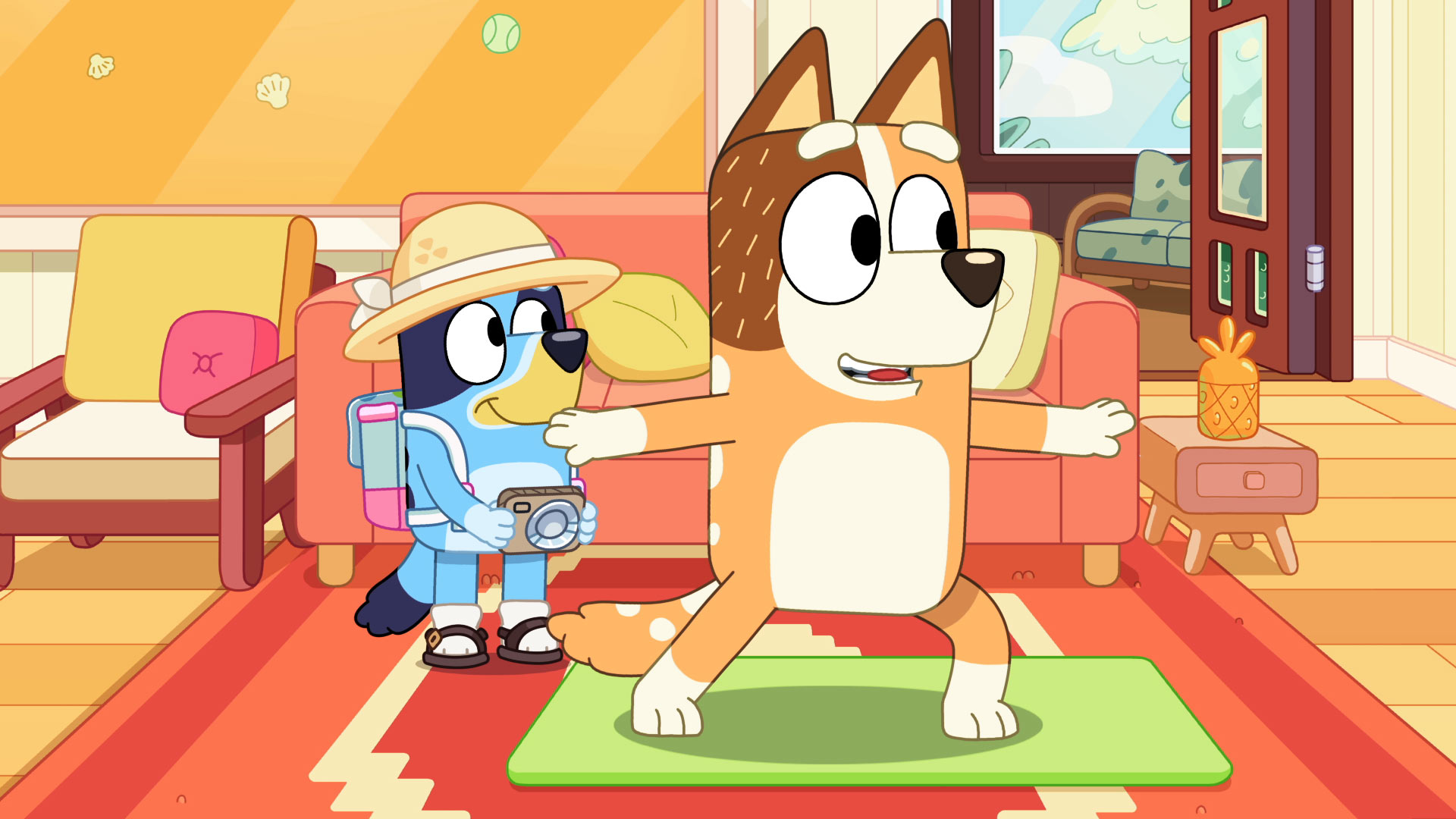 Watch bluey only on Watcho