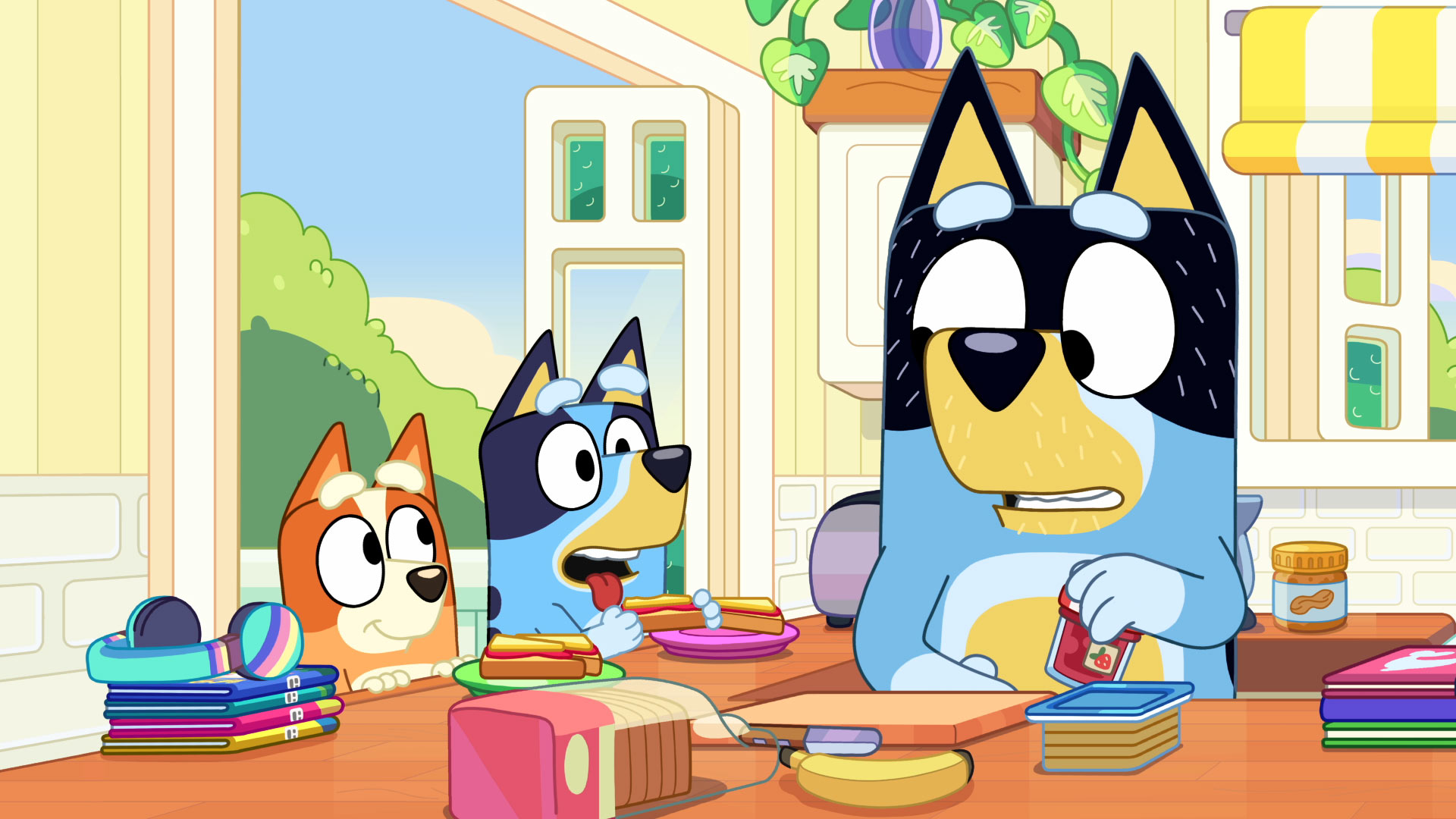 Watch bluey only on Watcho