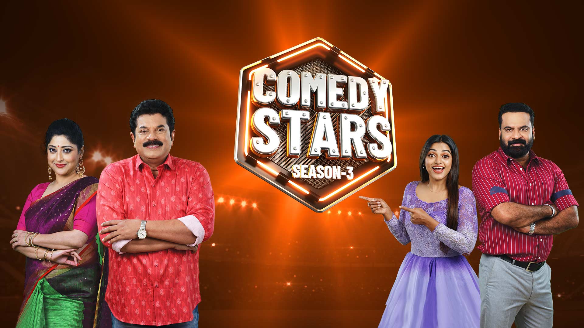 Stream comedy-stars TV Show Online | Watcho