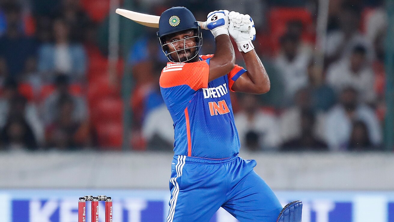 Samson's 107 vs SA in 1st T20I