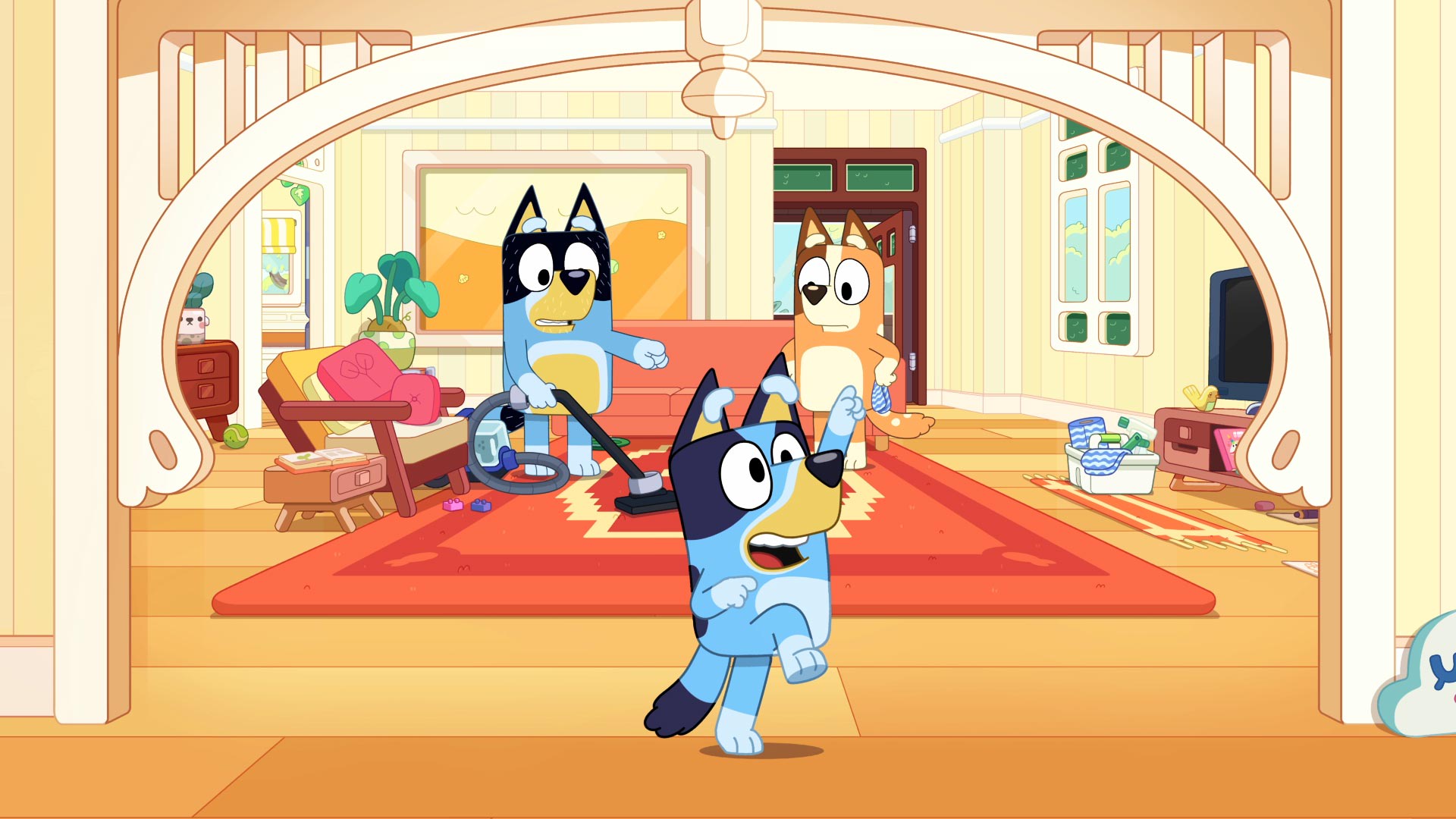 Watch bluey only on Watcho