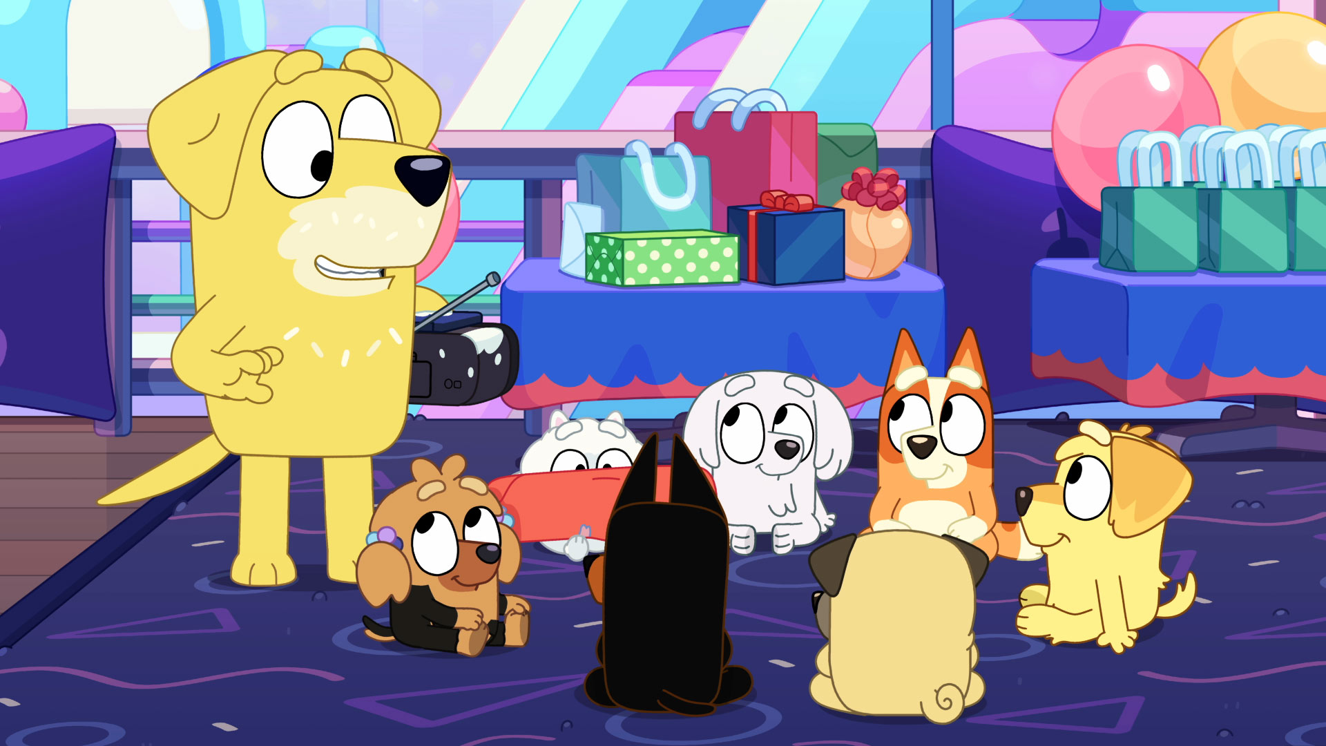 Watch bluey only on Watcho