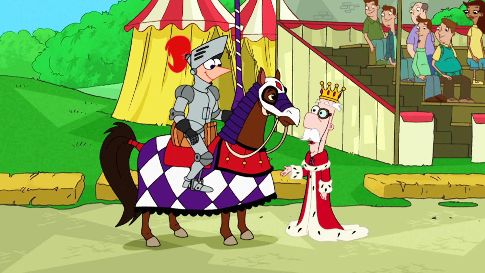 Nonton A Hard Day's Knight / I, Brobot Season 1 Episode 14 - A Hard Day ...