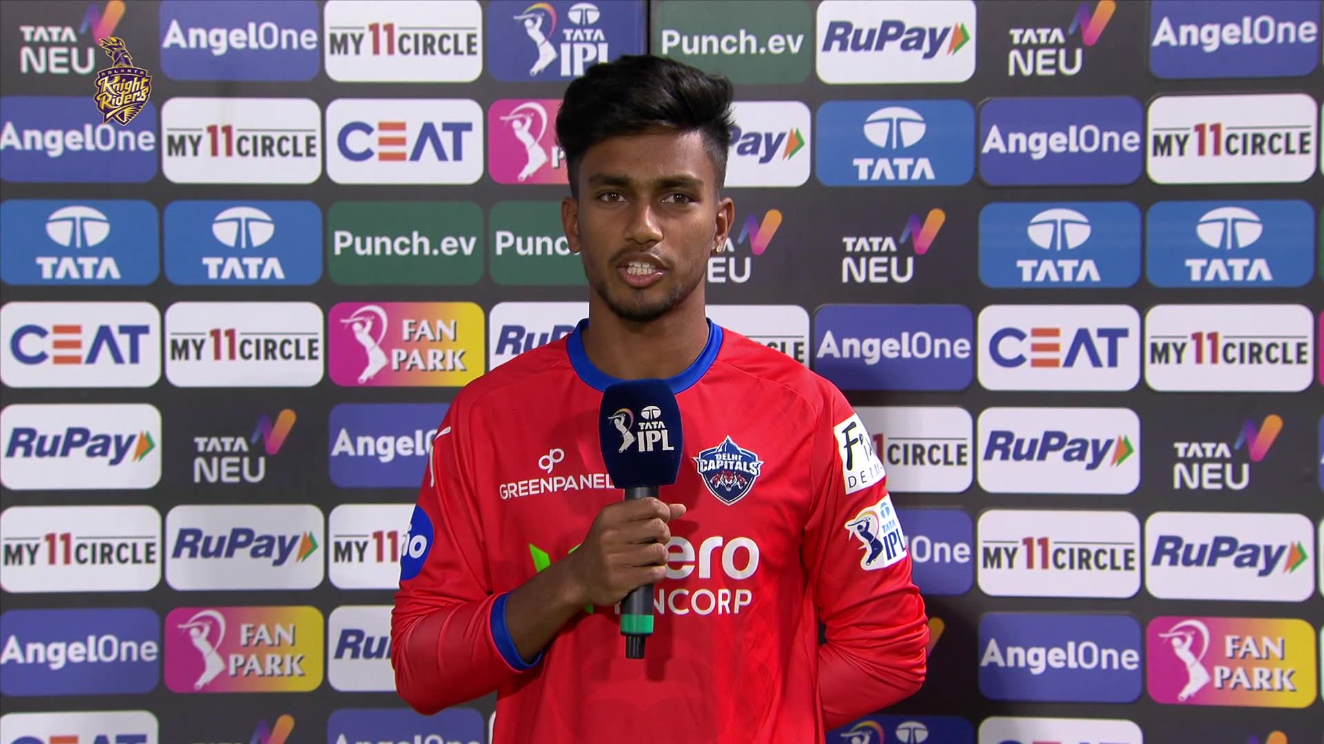 KKR vs DC - Pre-Match Interview - Kumar Kushagra