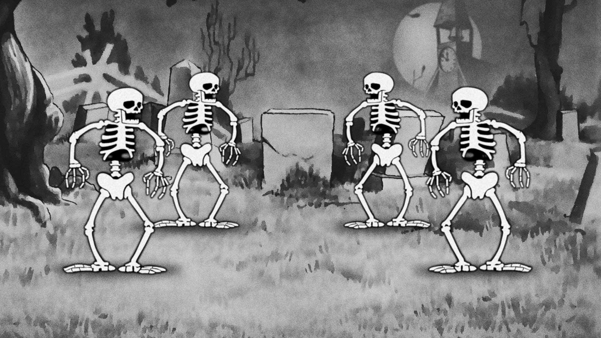 The Skeleton Dance on Disney+ South Africa | English French (Parisian) Spanish Castilian ...