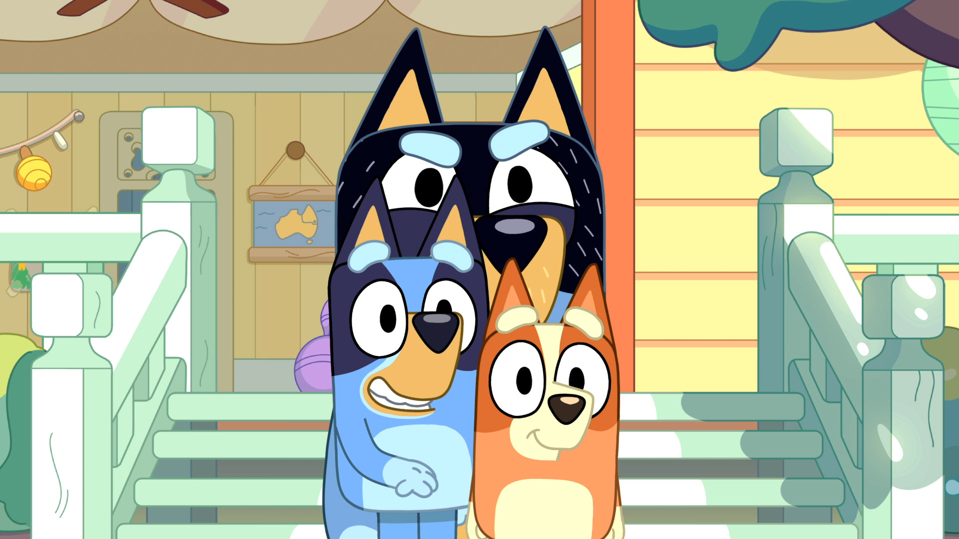 Watch bluey only on Watcho