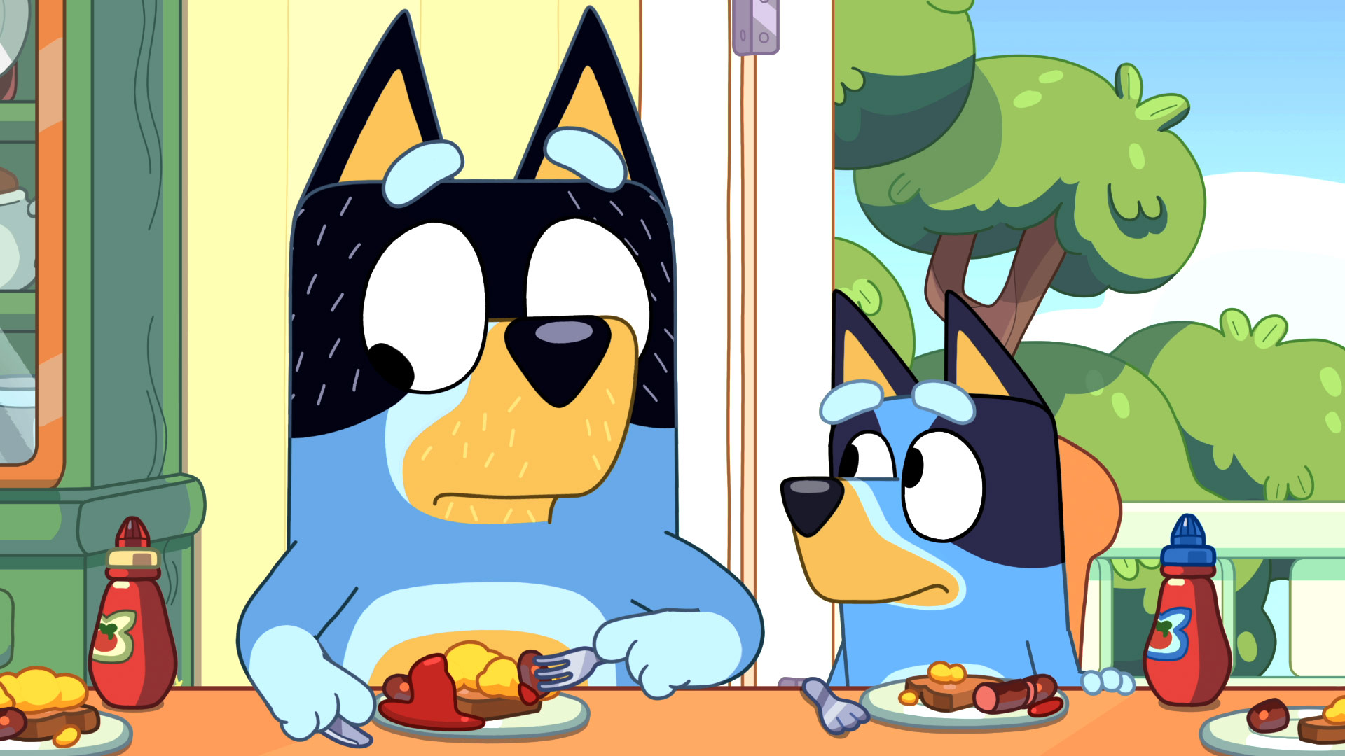 Watch bluey only on Watcho