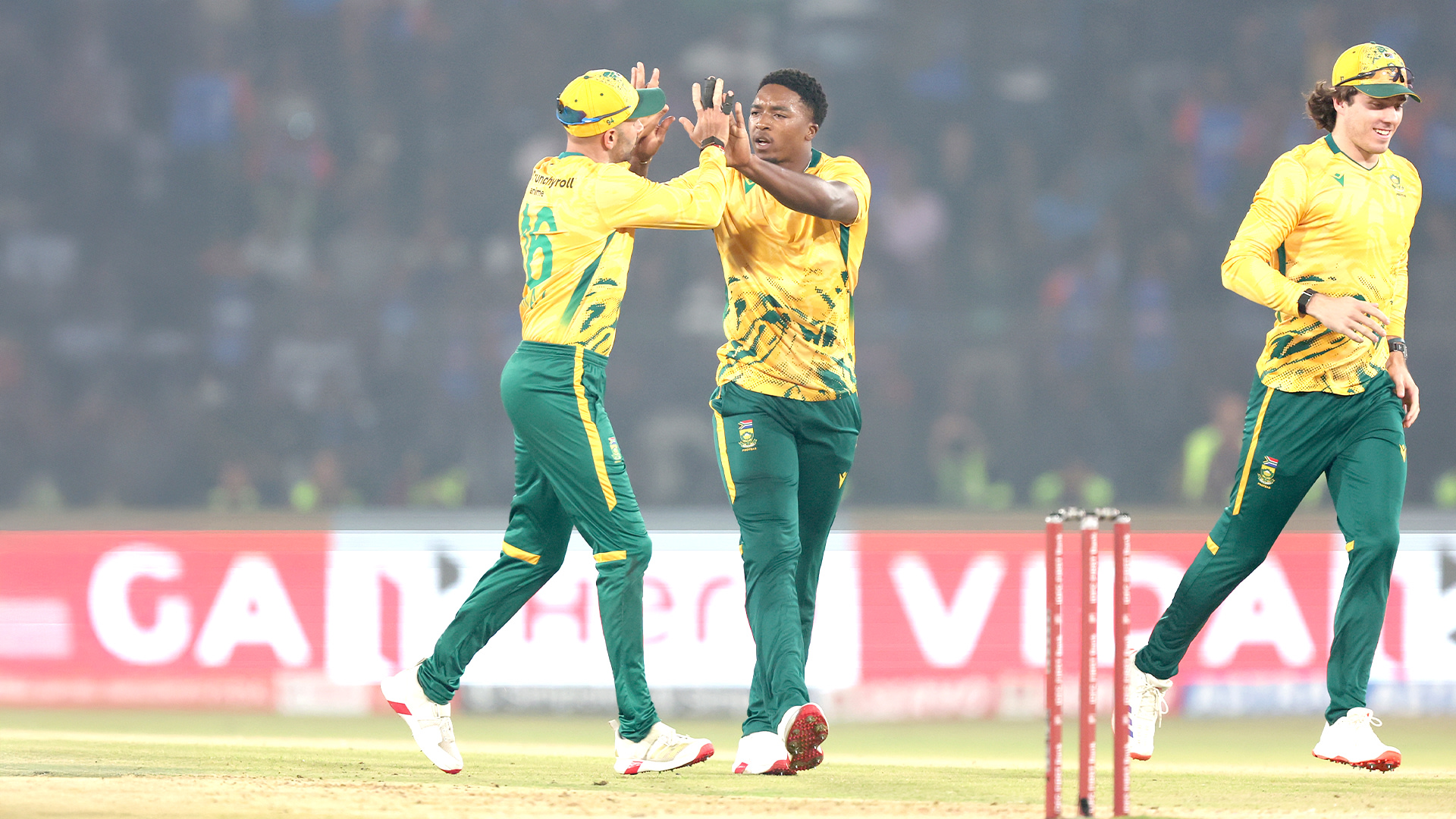 IND Fall of Wickets vs SA, 1st T20I