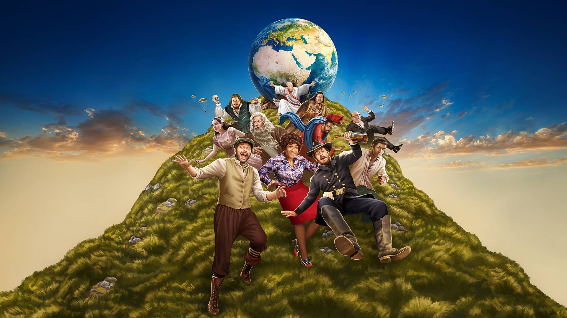 History of the World, Part II Comedy Series, now streaming on Disney+ ...