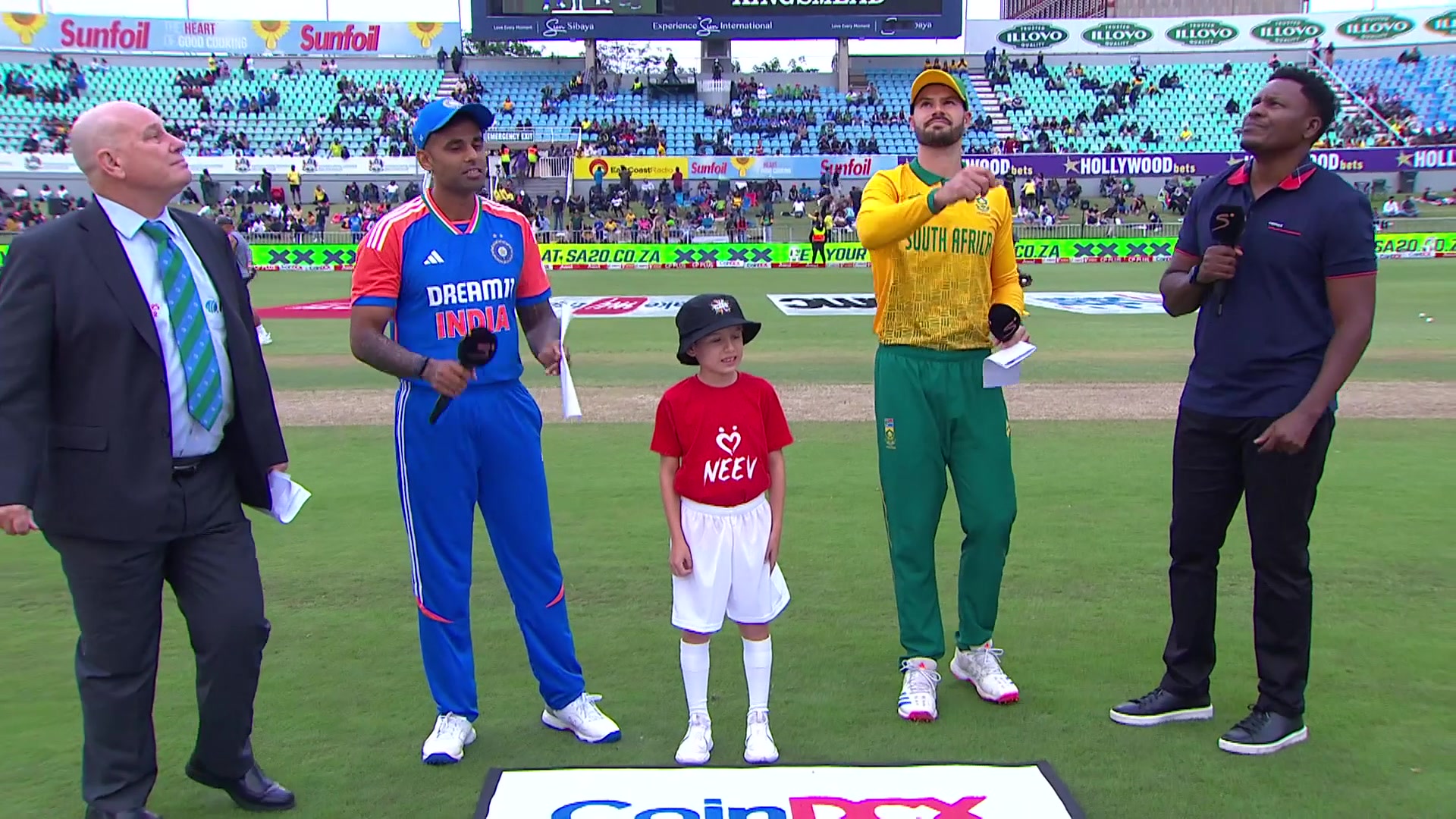 Toss! SA Opt To Bowl