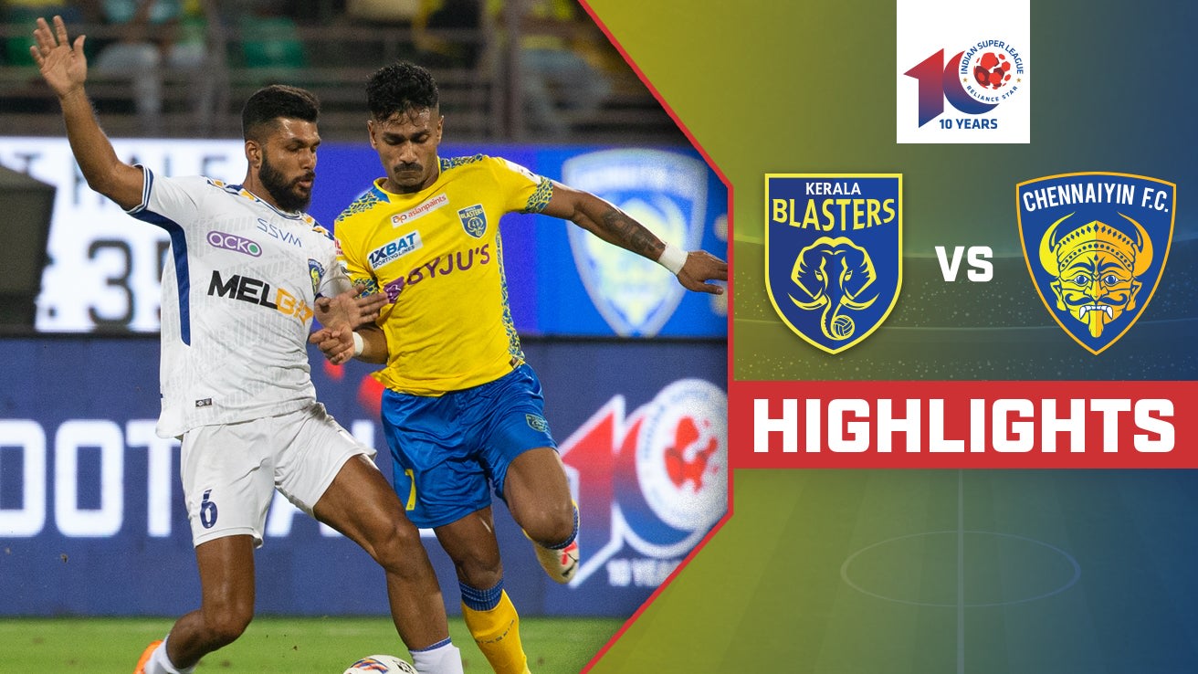 Kerala Blasters FC vs Chennaiyin FC - Highlights Video | Indian Super League 2023/24 Match ...
