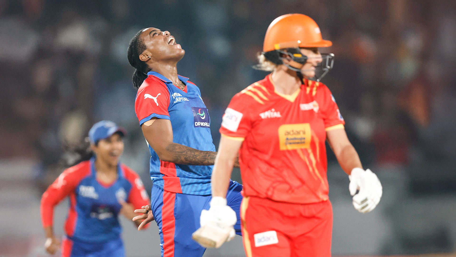 GG Fall of Wickets vs DC: Eliminator