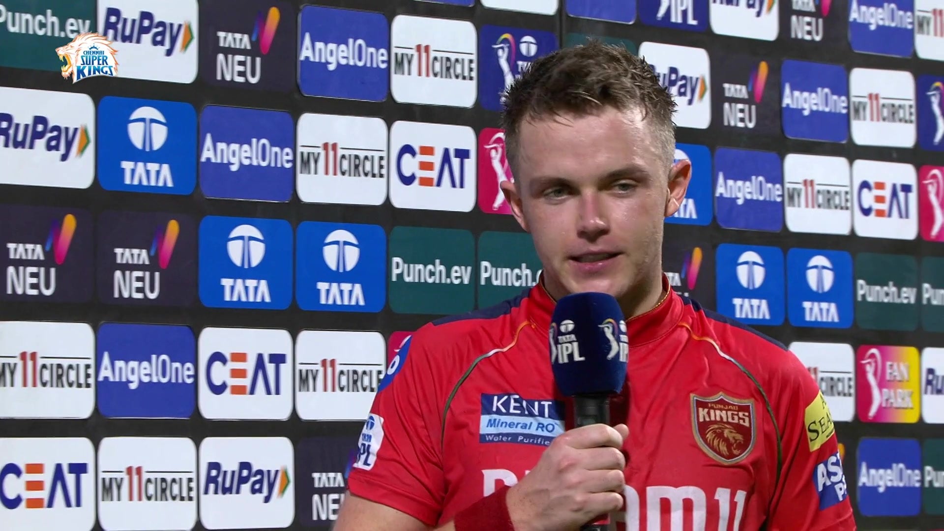 CSK vs PBKS - Post-Match Interview - Sam Curran