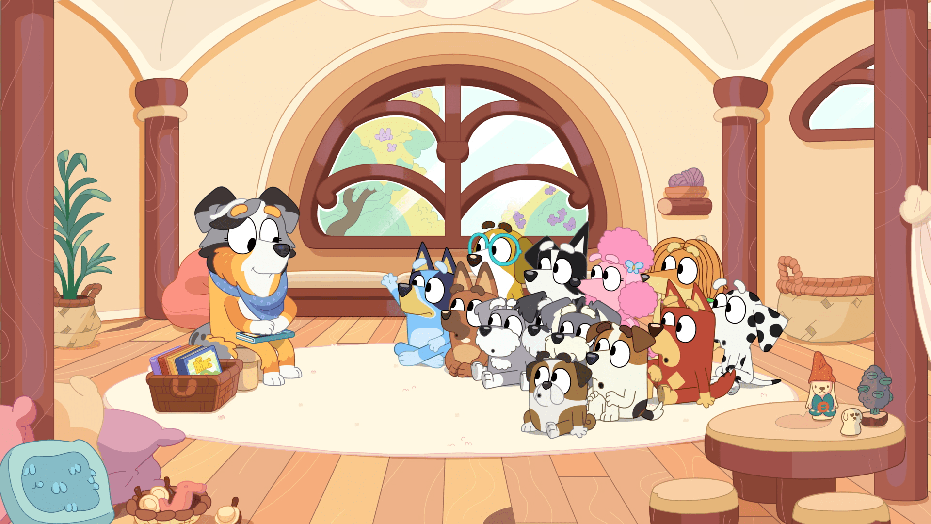 Watch Bluey S3 Episode 49 on Disney+ Palestine | Arabic (Classical ...