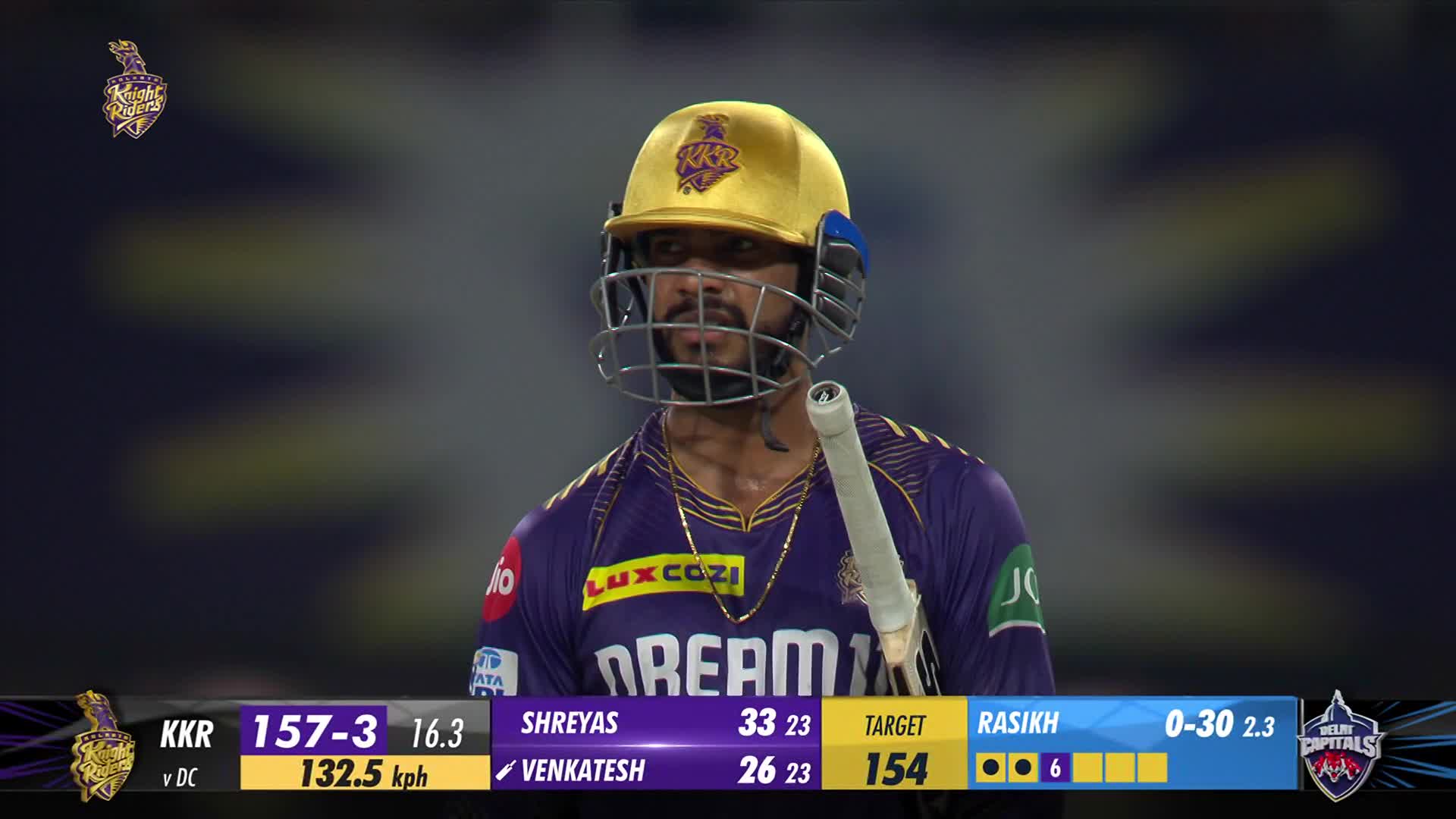 KKR Win By 7 Wickets