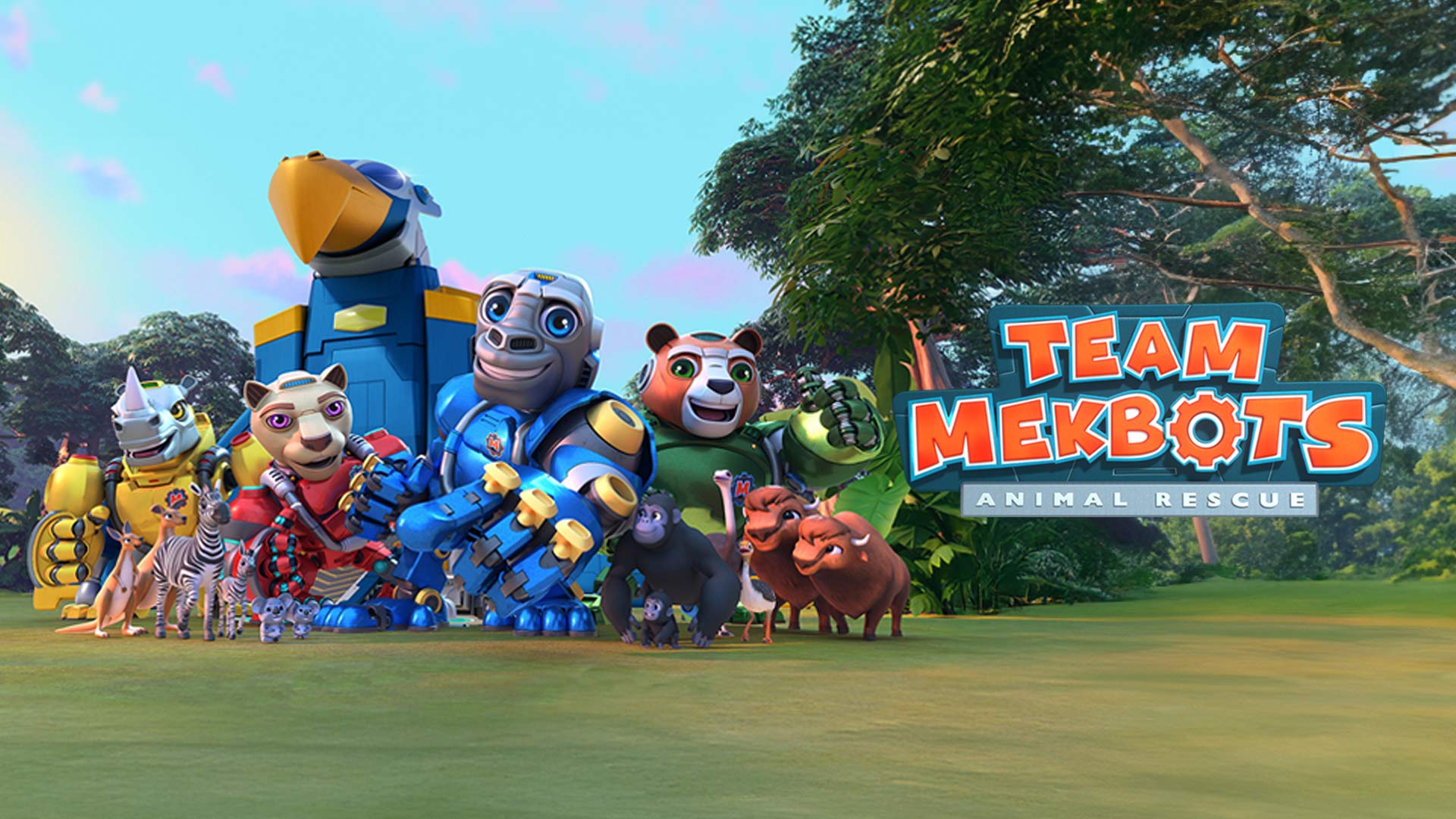 Stream team-mekbots-animal-rescue TV Show Online | Watcho
