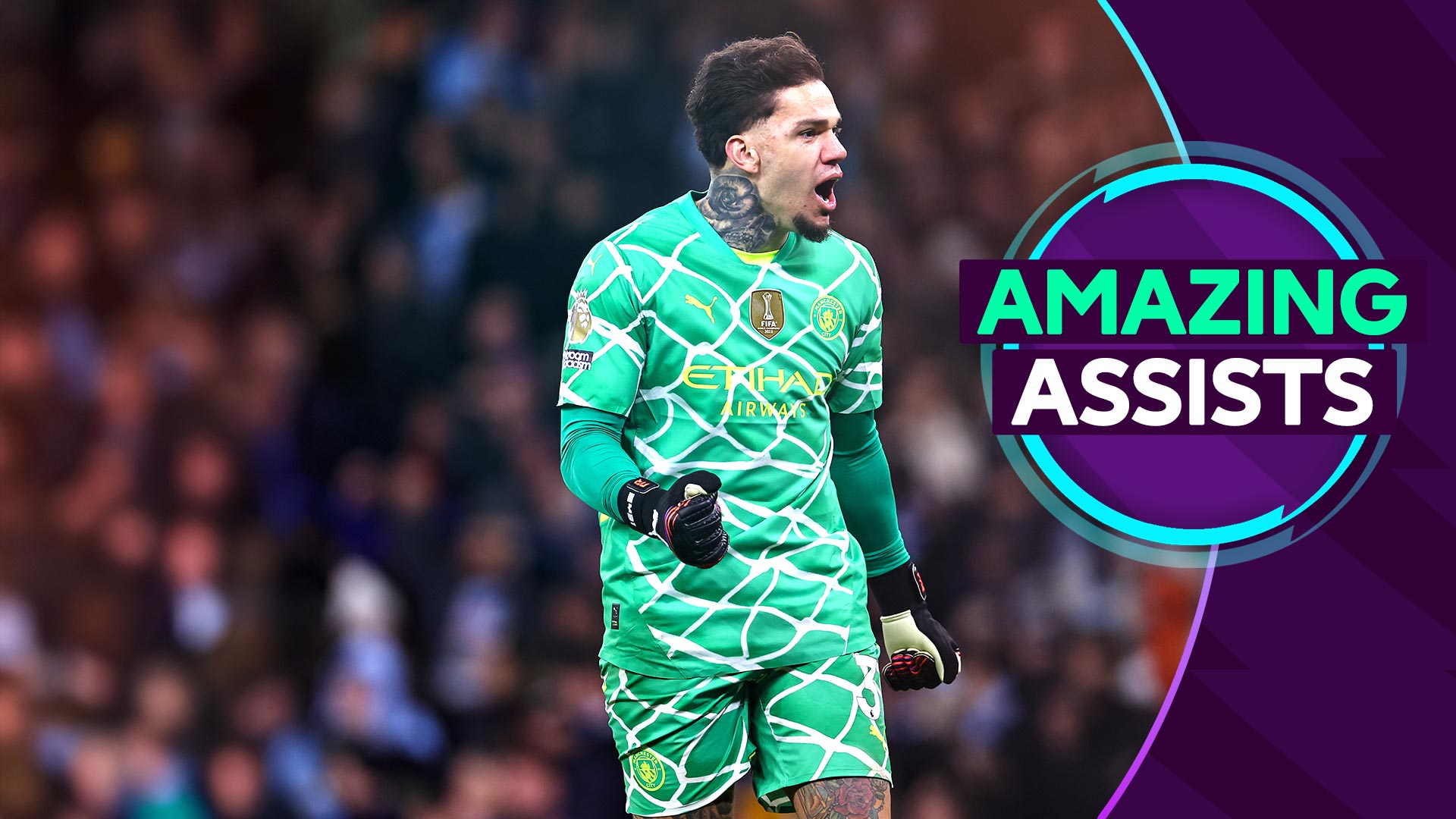 Assists of MW 23 ft. Ederson
