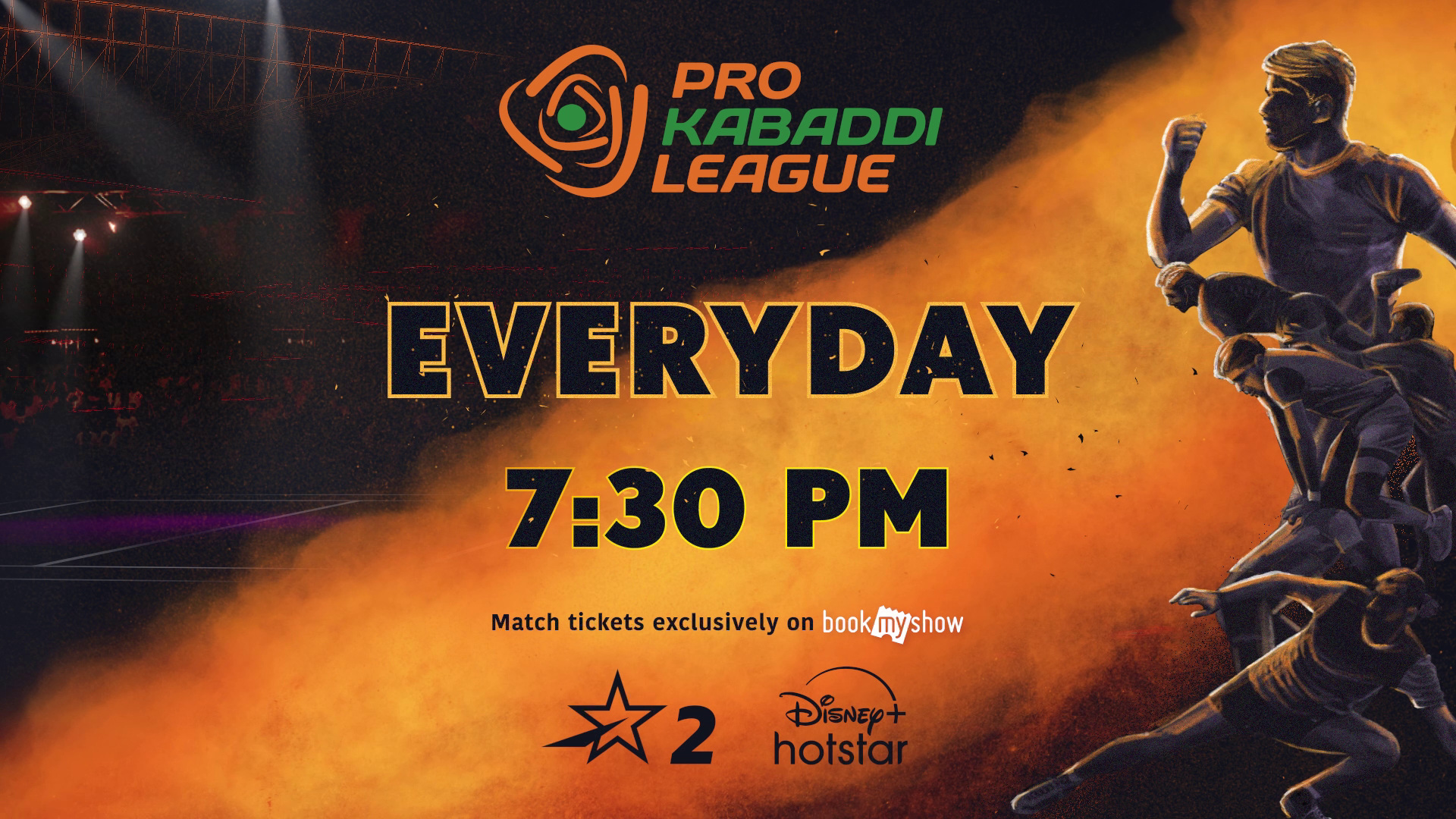 PKL S11: Everyday at 7.30 PM