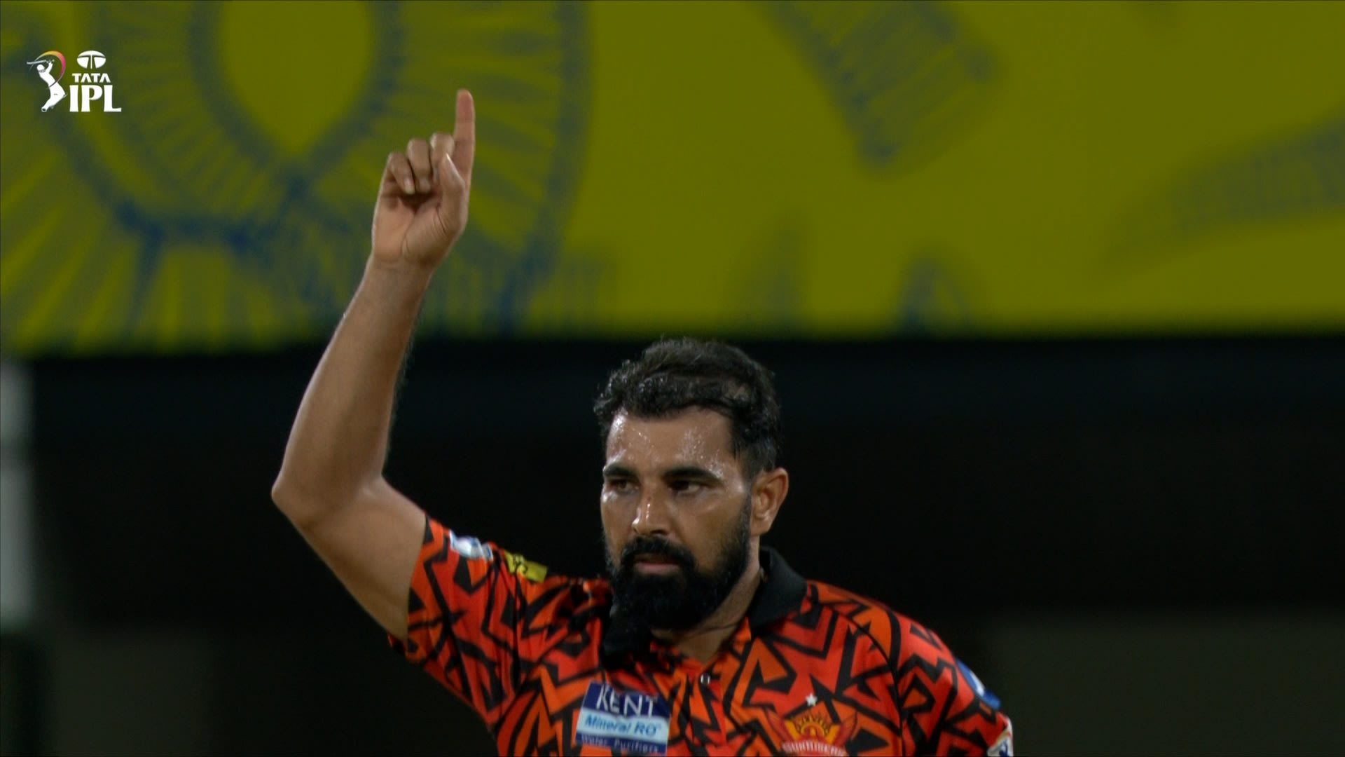 Shami Strikes on First Ball!