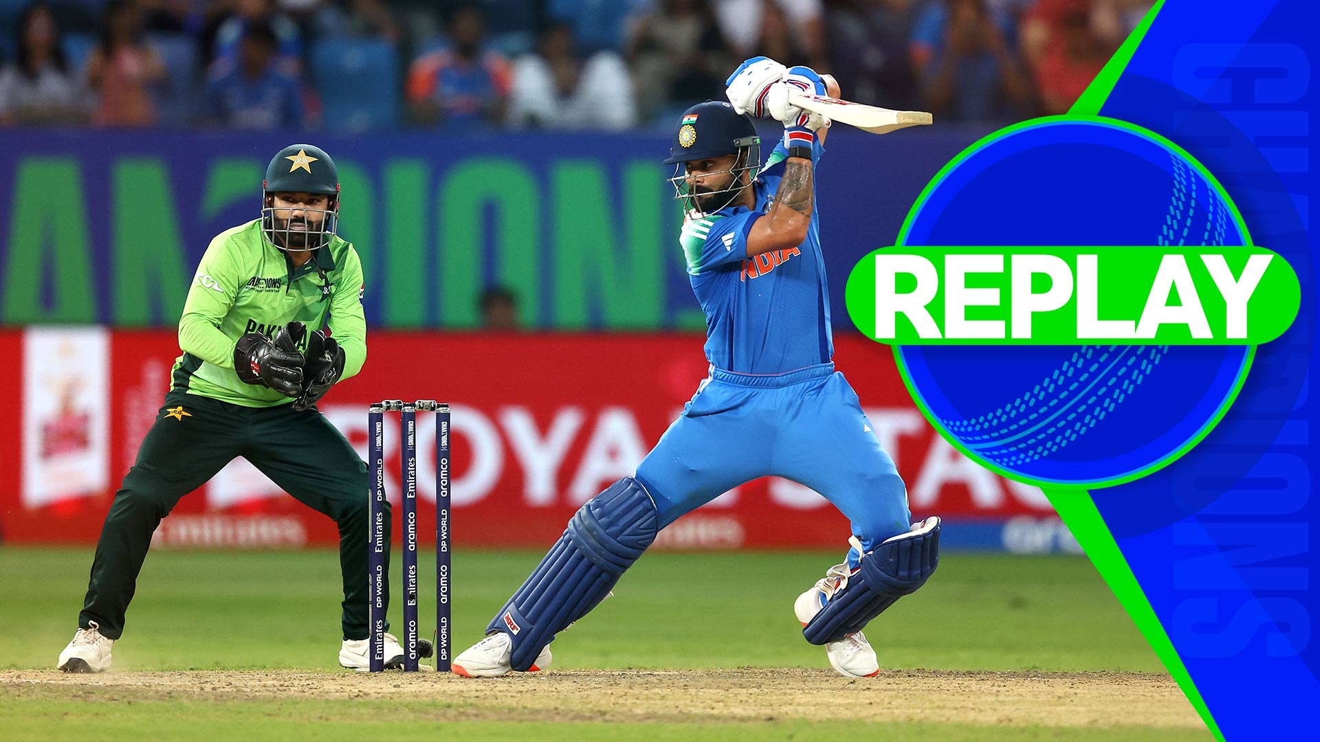 Replay: Pakistan vs India