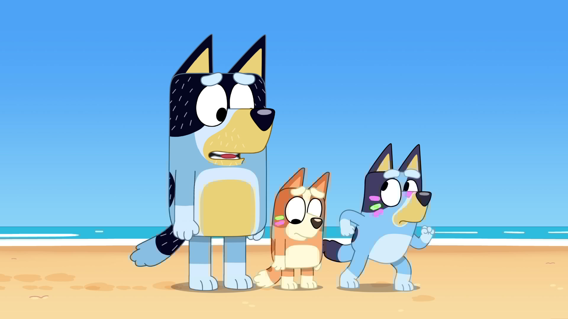 Watch bluey only on Watcho