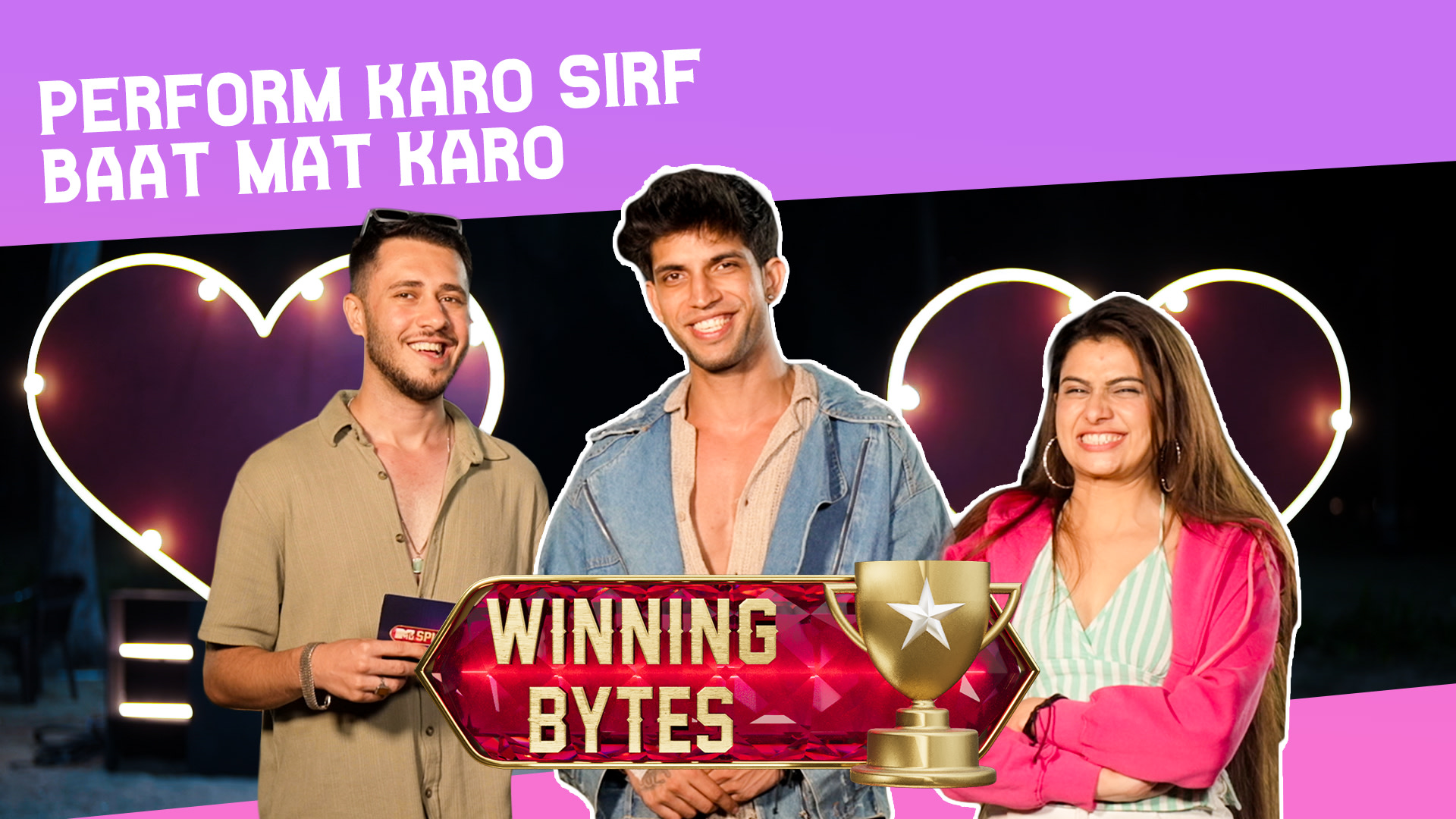 Diksha and Himanshu - Love Charger Challenge - JioHotstar