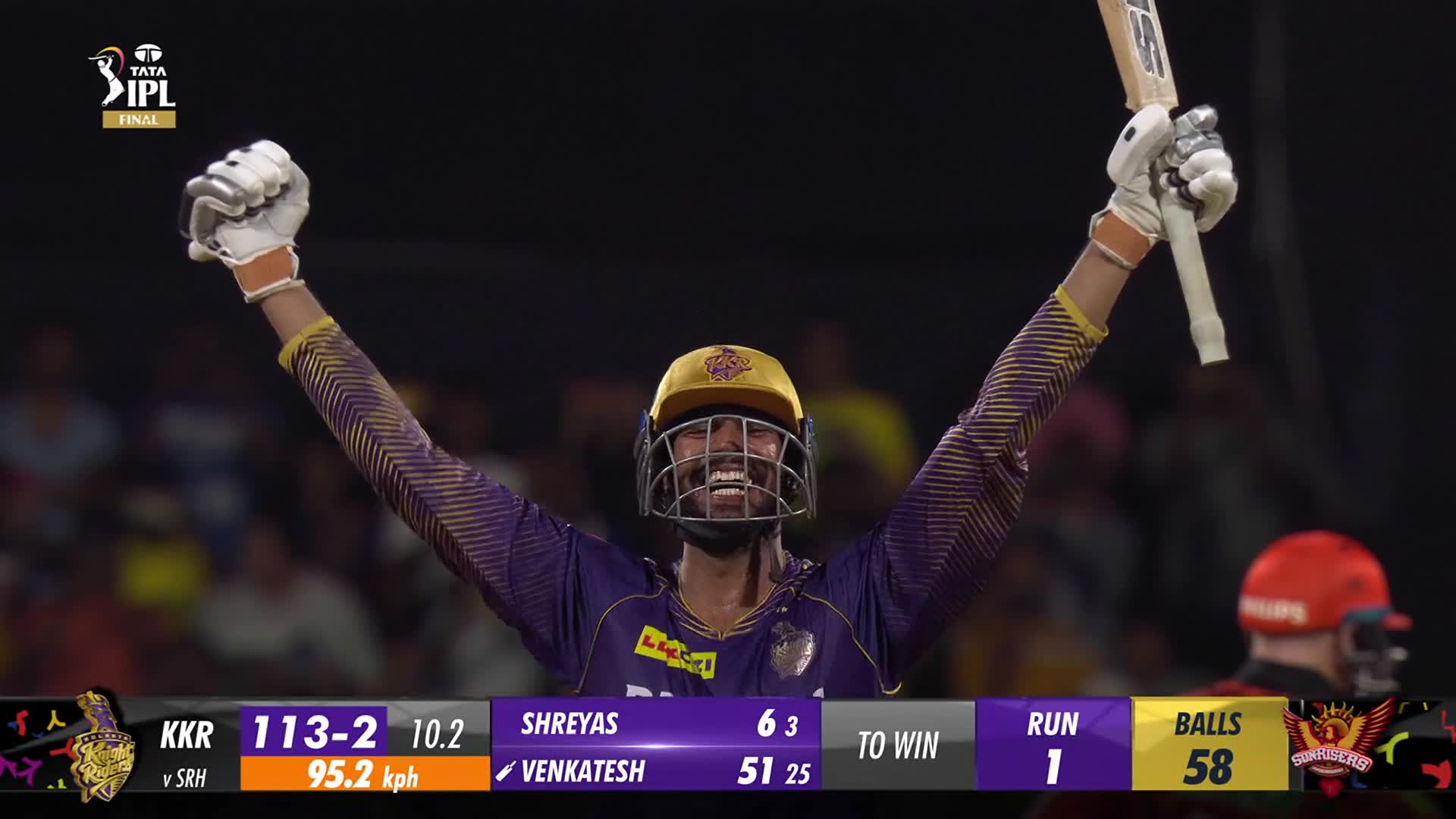 KKR Lift Third TATA IPL Trophy