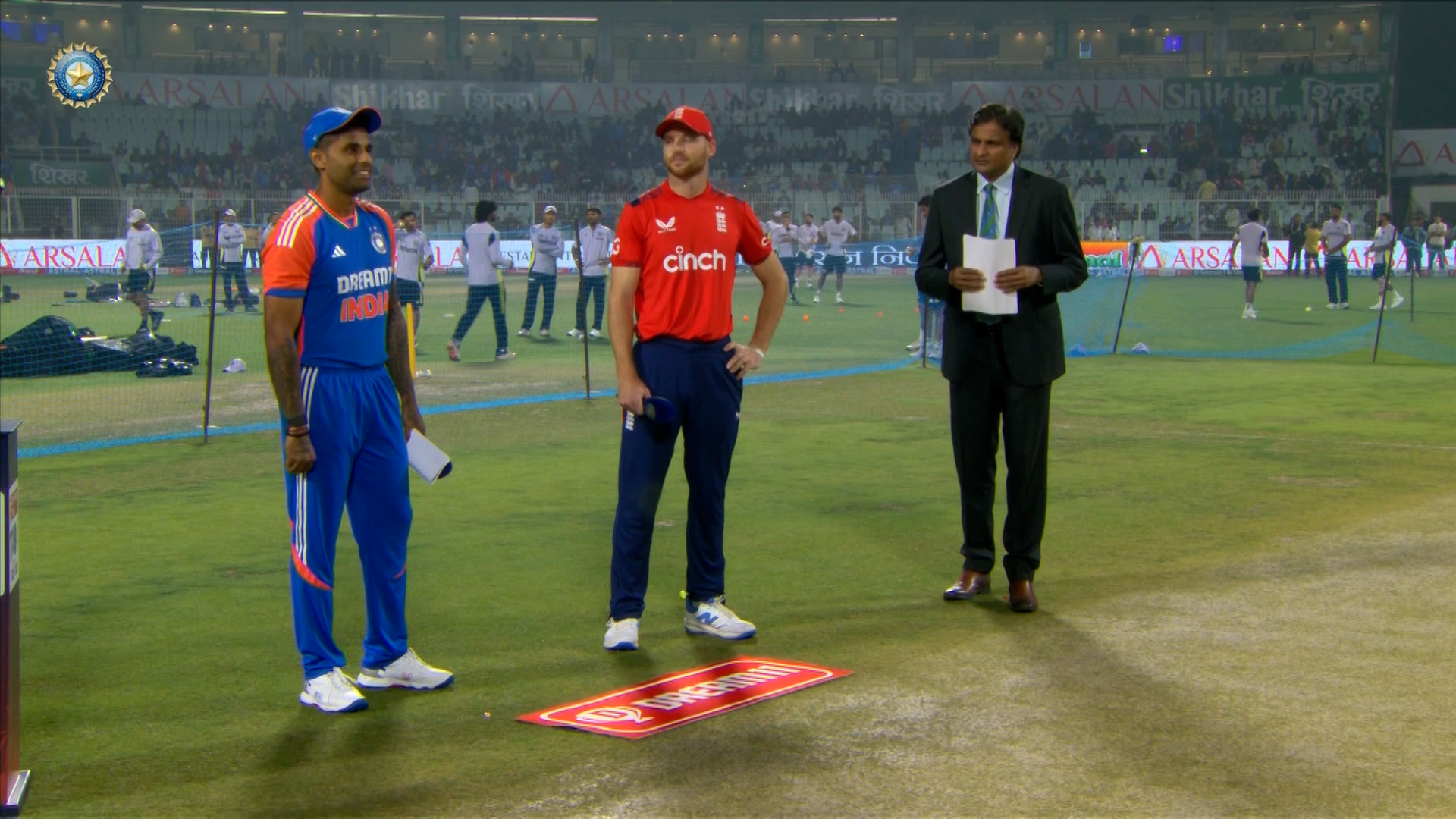 Toss! India Elect to Bowl First