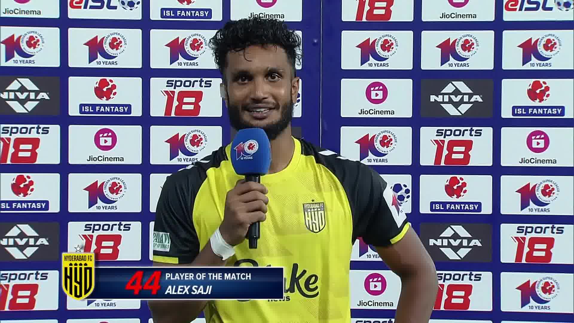 CFC vs HFC - Post-Match Interview - Alex Saji