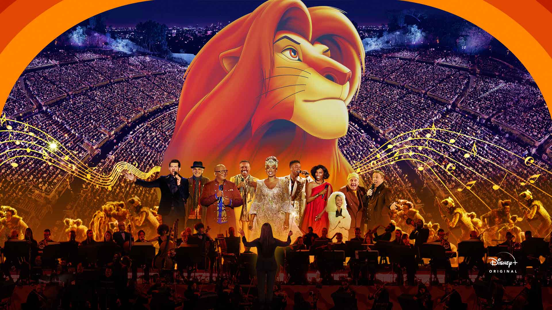 מלך האריות בהוליווד on Disney+ Israel | English קונצרט מוזיקה MOVIE