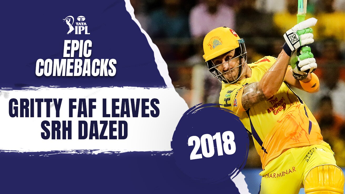 2018: SRH vs CSK Video | Best of TATA IPL Match JioHotstar