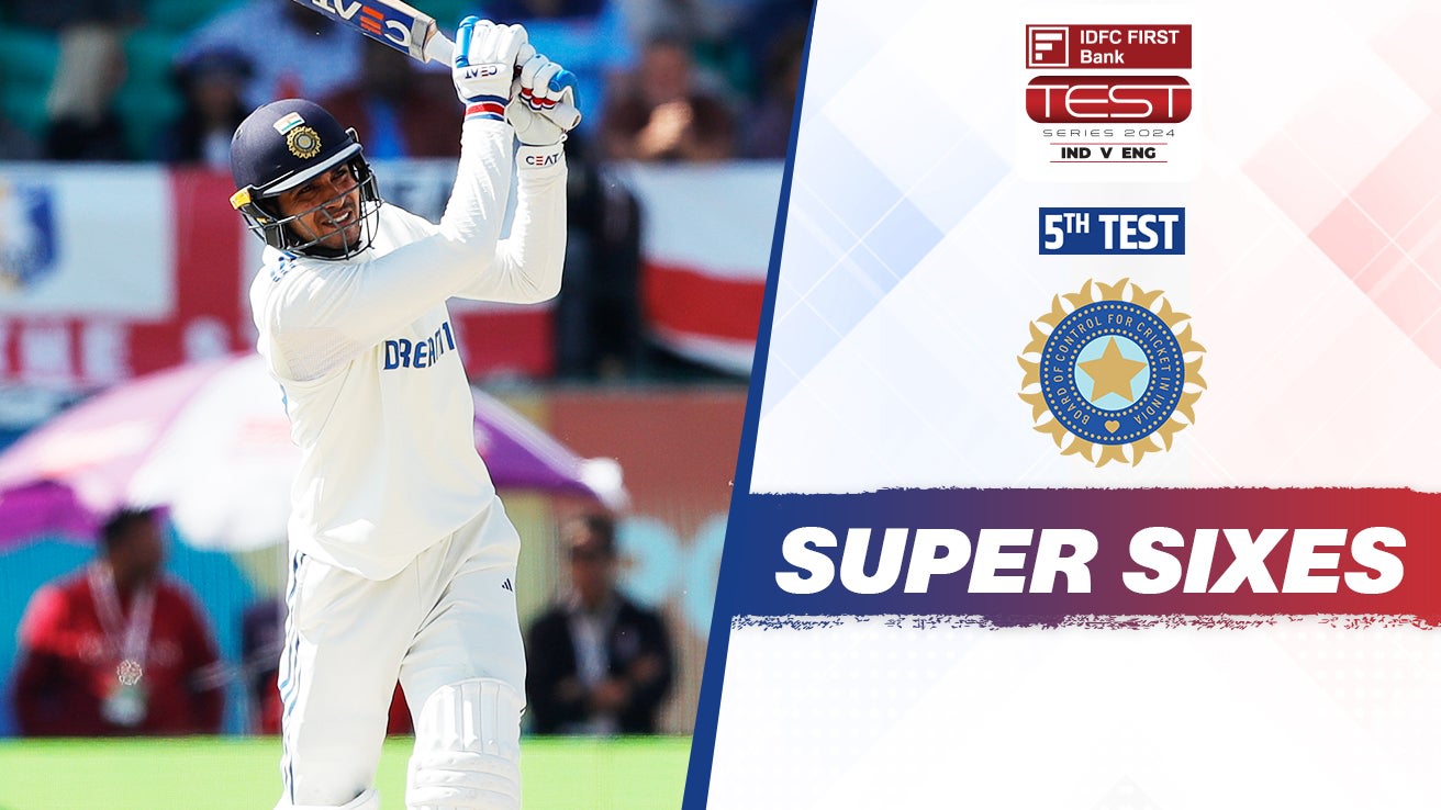 India vs England - 5th Test - 1st Innings - India Super 6s