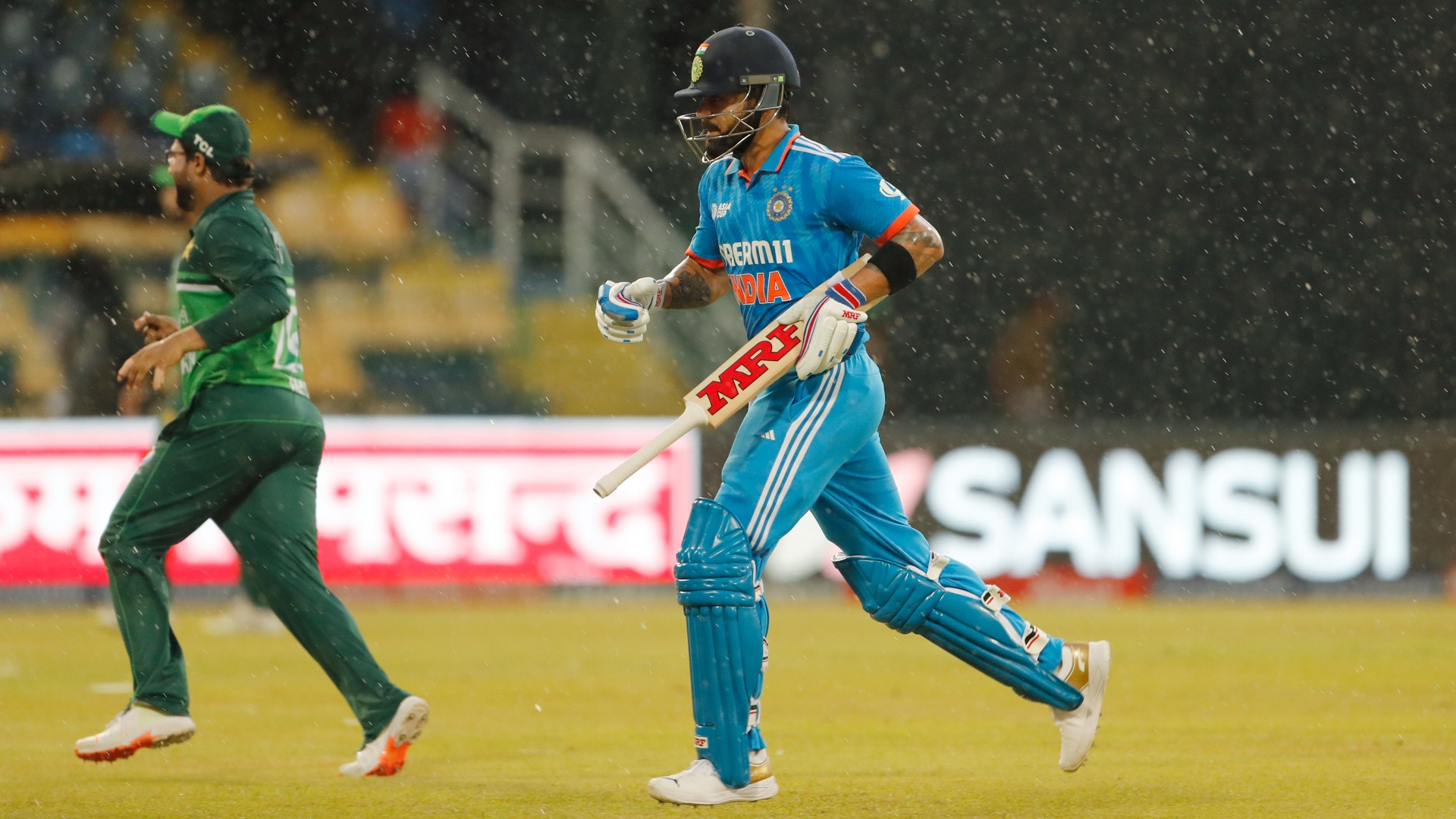 Play Called Off, Match Today At 3 PM