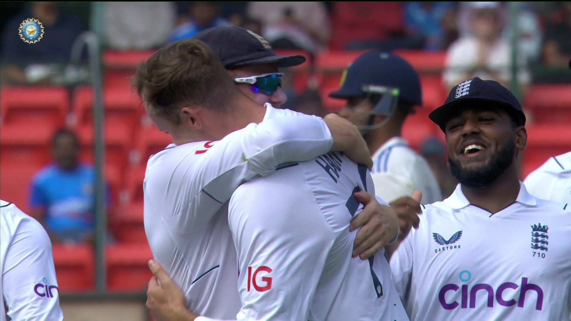 Caught! Hartley Sends Gill Back