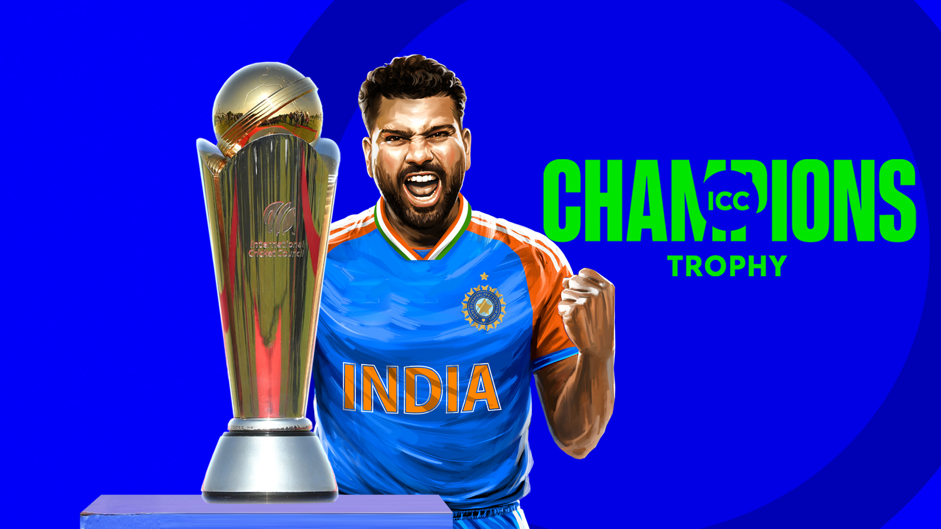 ICC CT 2025: IND's Fixtures Announced