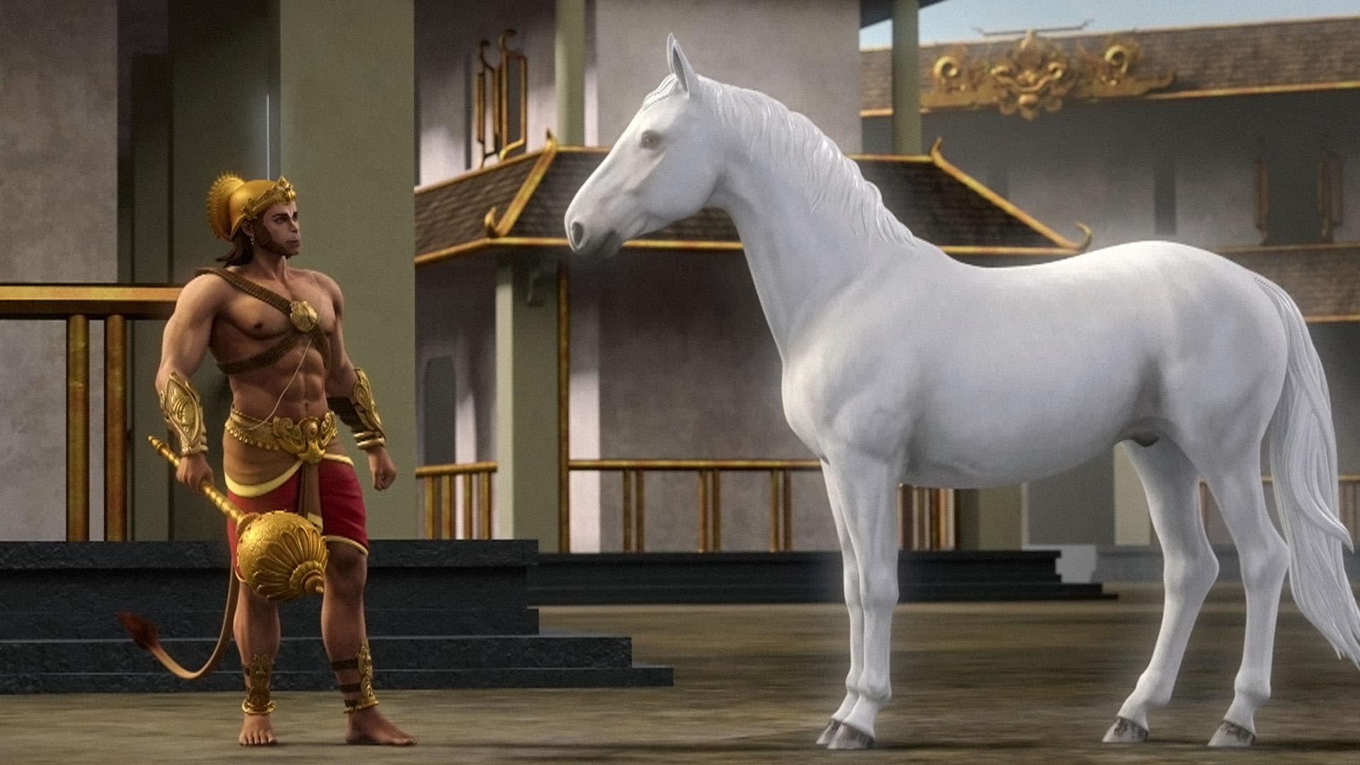 A White Noble Steed - JioHotstar