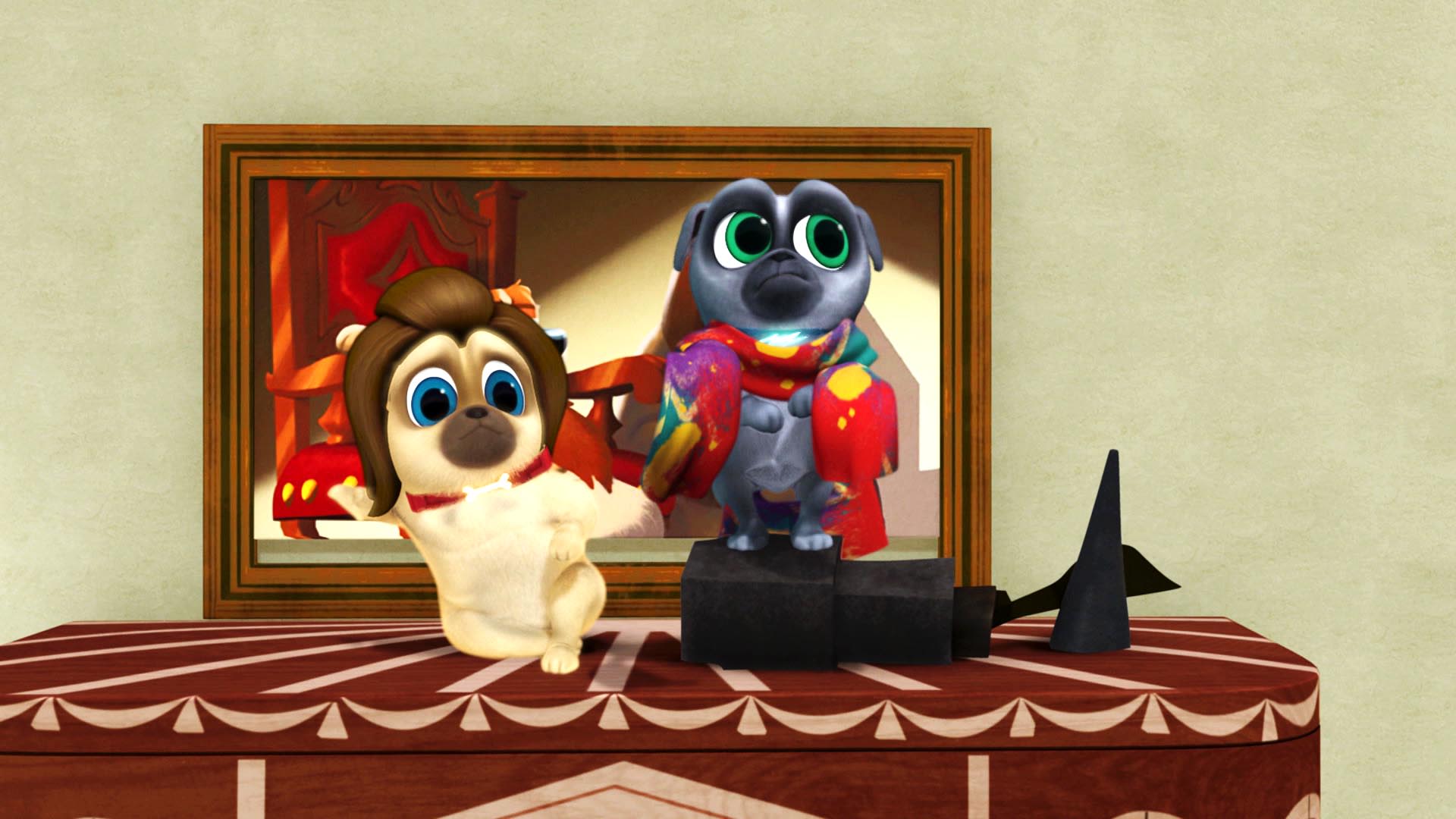 Nonton Art for Pug's Sake / Winter Wonder-Pug Season 1 Episode 19 - Art ...