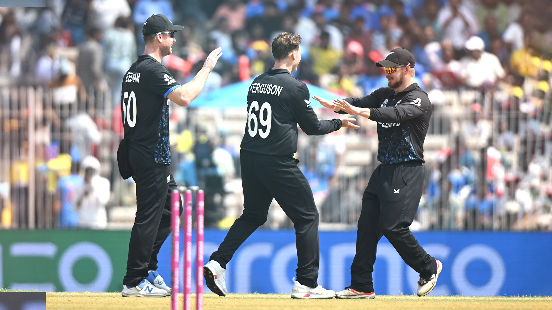 AFG Fall of Wickets vs NZ