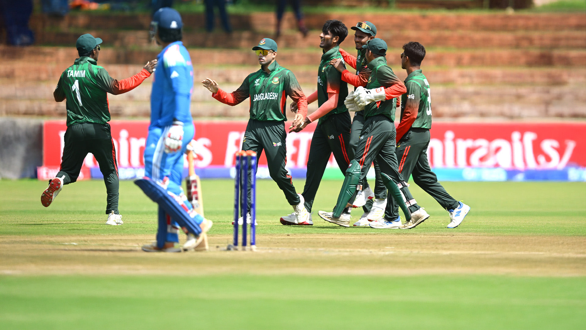 IND Fall of Wickets vs BAN