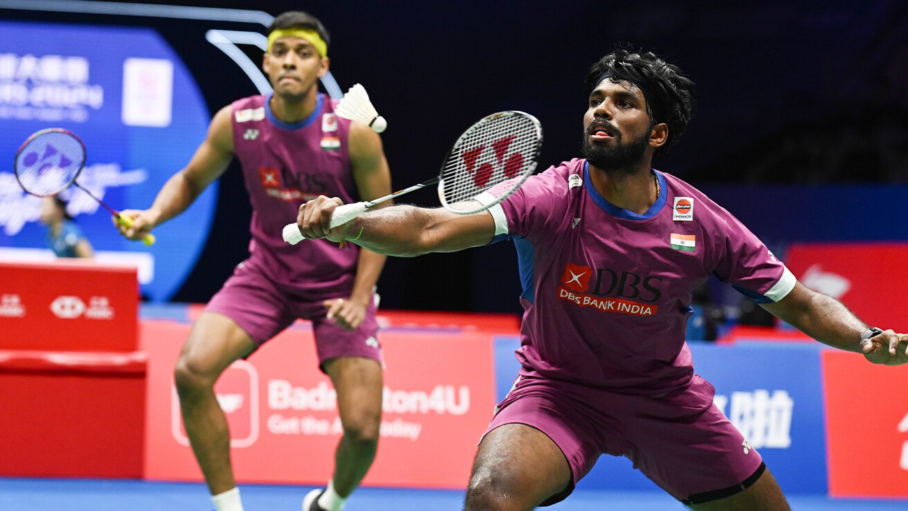 Sat-Chi Win In Straight Sets, Enter SFs Video | BWF 2024 Match JioHotstar