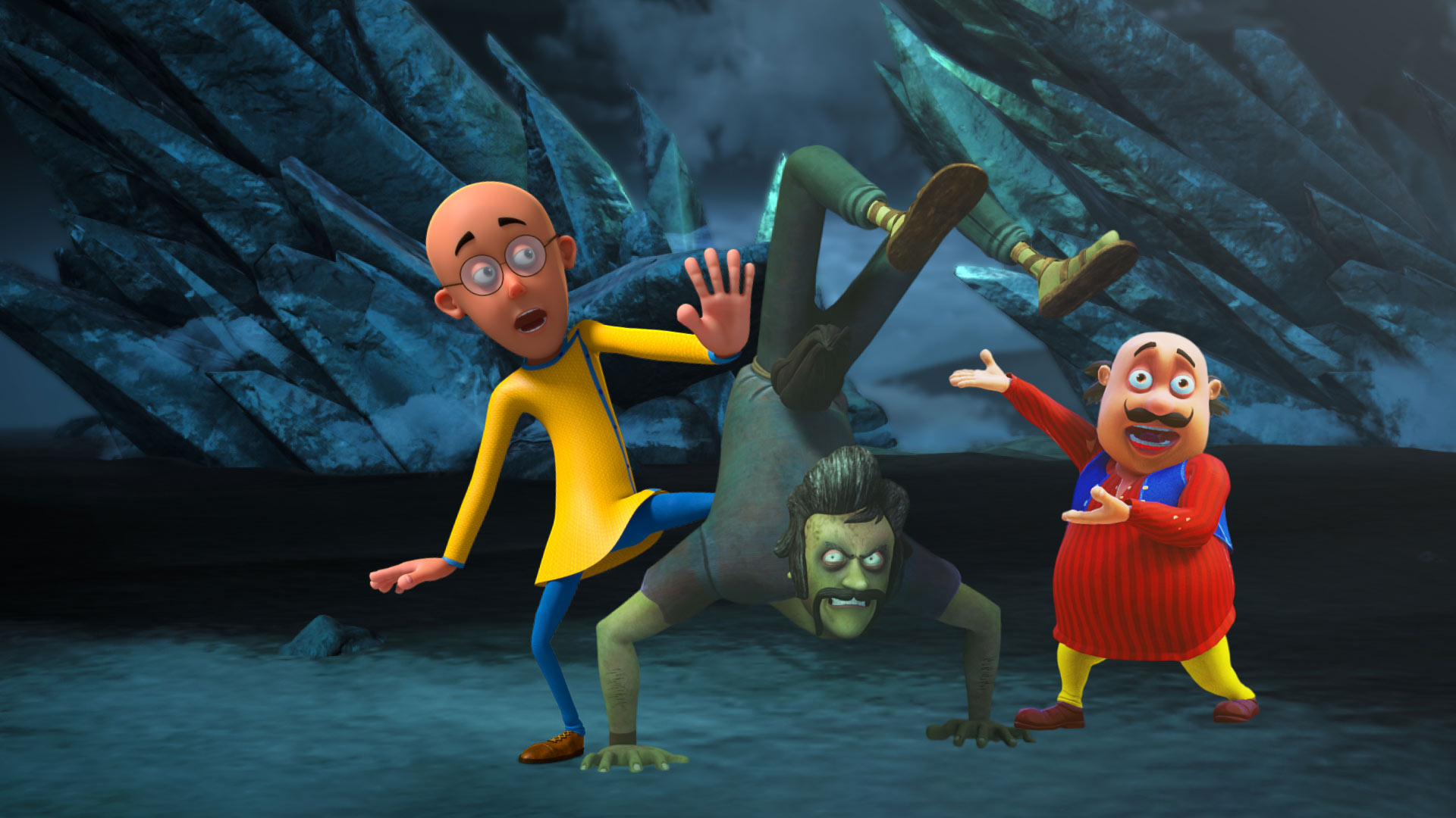 Watch Motu Patlu in the World of Zombies - JioHotstar