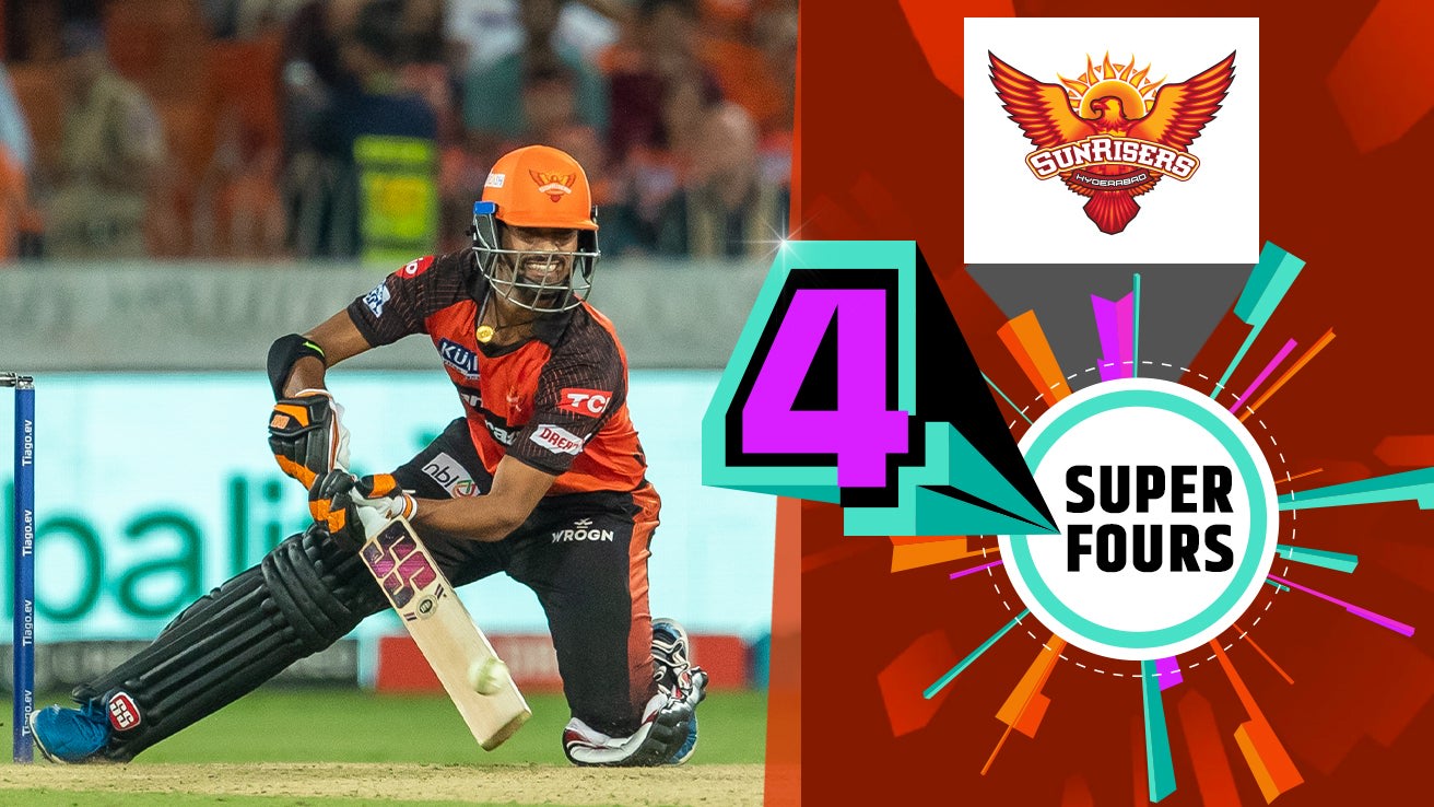 SRH vs DC - SRH Super 4s