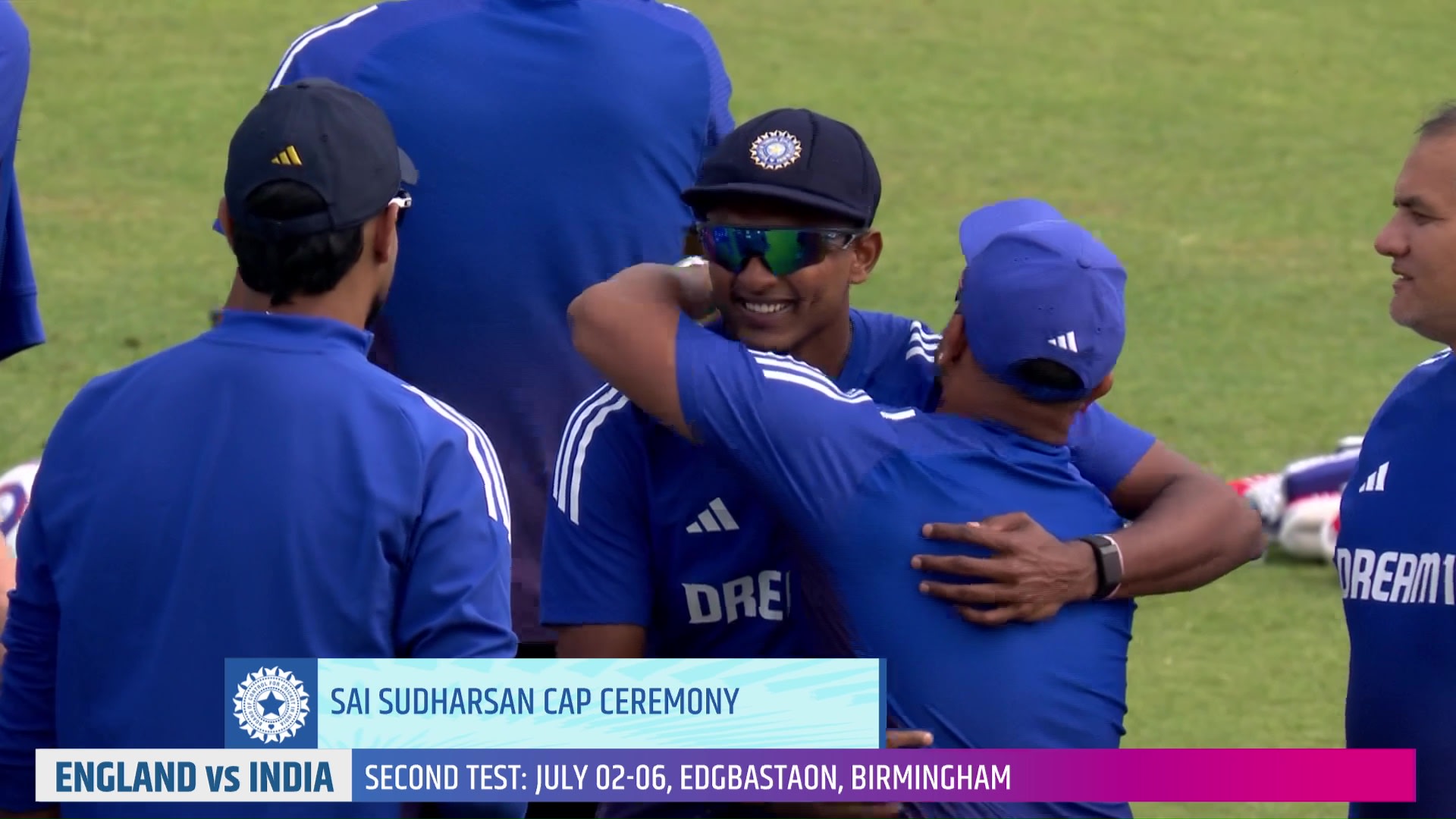 Pujara Hands Test Cap to Sai Sudarshan