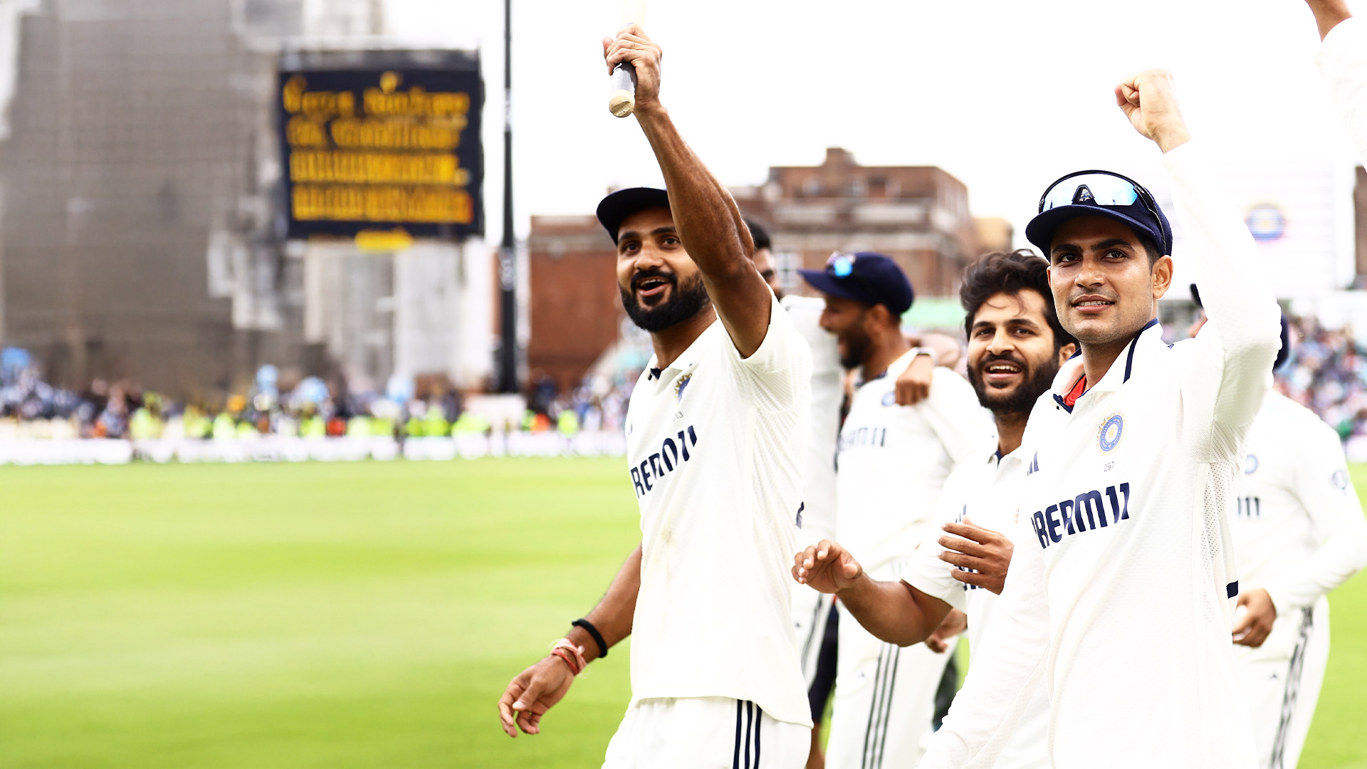 India Fight Back to Square Series