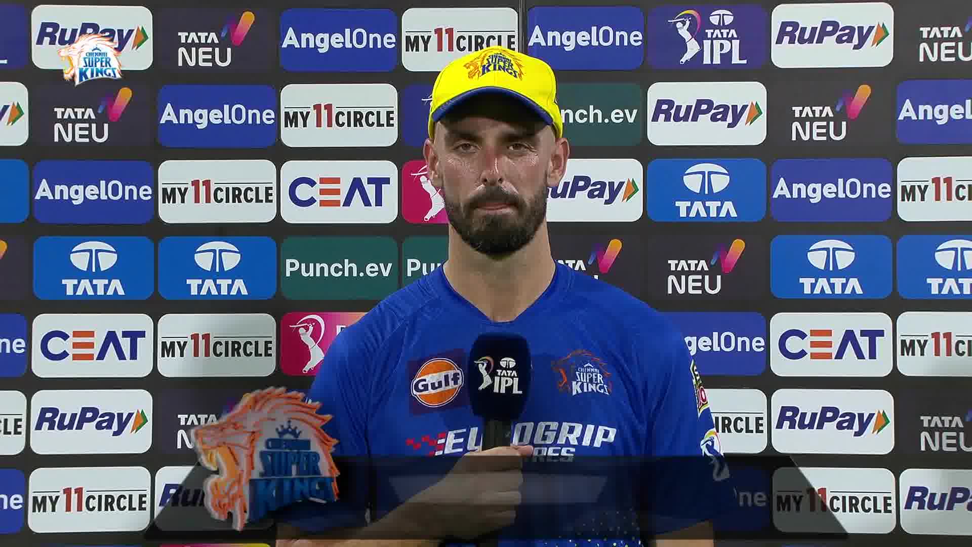 CSK vs KKR - Post-Match Interview - Daryl Mitchell