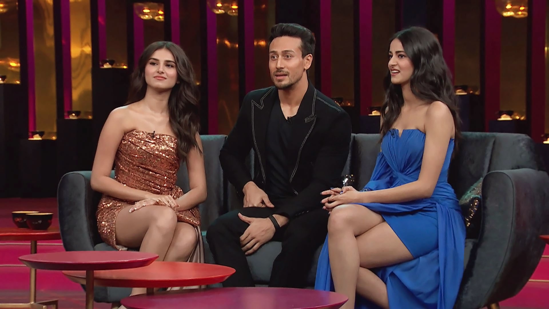 Tiger Shroff, Ananya Pandey and Tara Sutaria - KWK S6 - JioHotstar