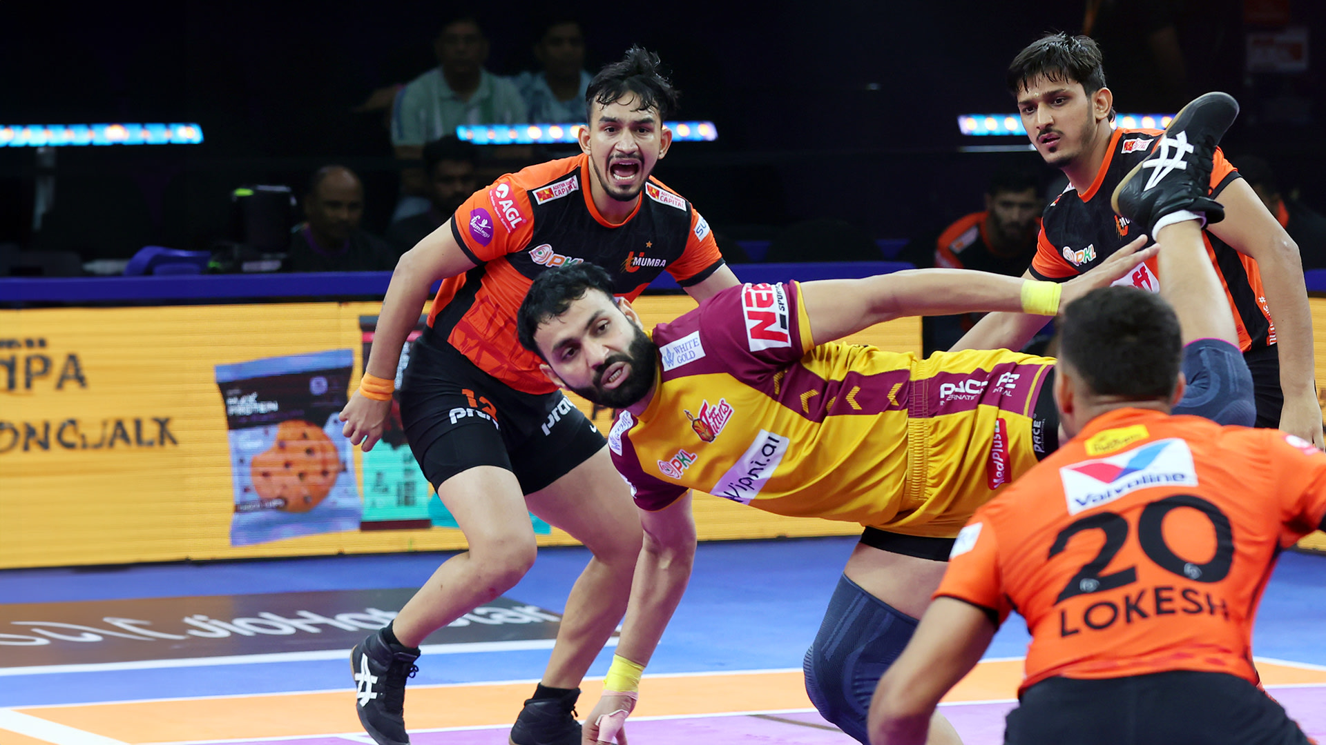 U Mumba 37-45 Telugu Titans Video | Pro Kabaddi League 2025 Match ...